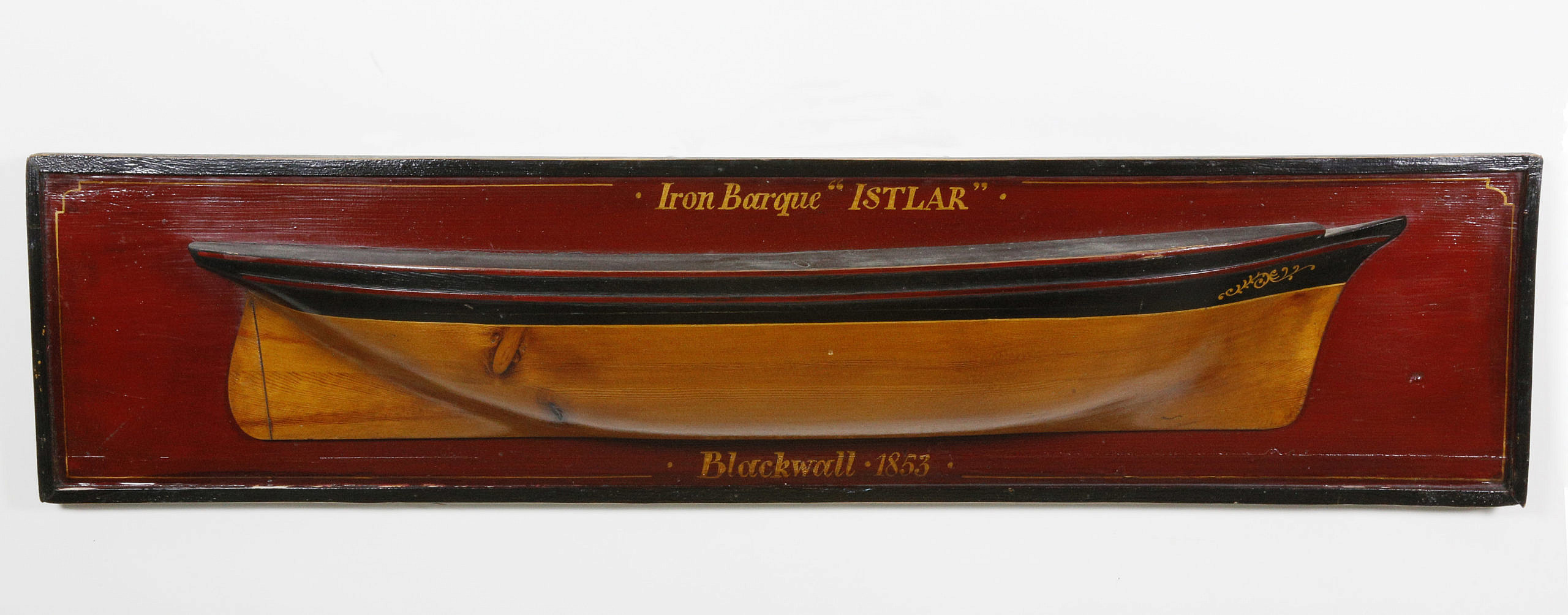Vintage Half Hull of the Iron Barque Istlar - Vintage Half Hull of the ...