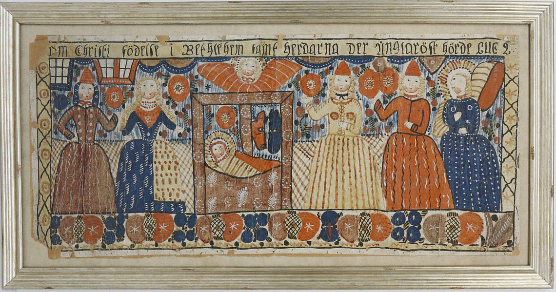 Swedish Folk Art Bonad circa 1820 - Swedish Folk Art Bonad, circa 1820 ...