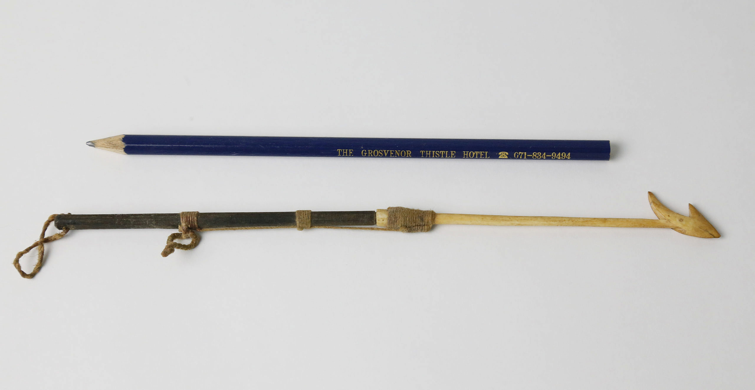 Antique Miniature Whaleman Made Whale Ivory Toggle Harpoon circa 1900 ...