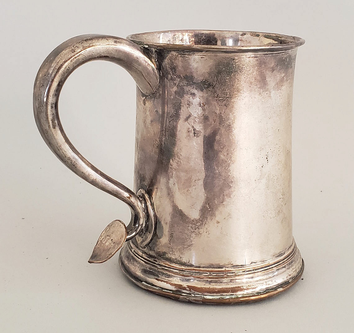 18th Century Silver Plate Mug - 18th Century Silver Plated Mug - Rafael ...