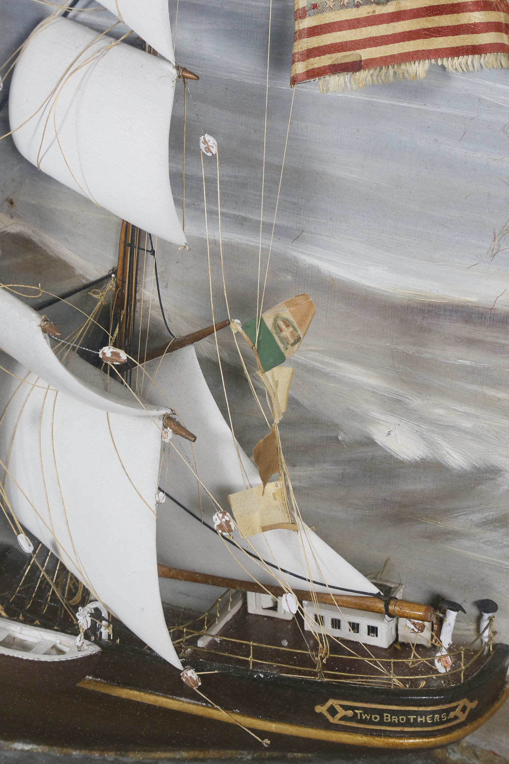 10-4940 Ship Two Brothers Shadowbox E_MG_0021 - Rafael Osona Auctions ...