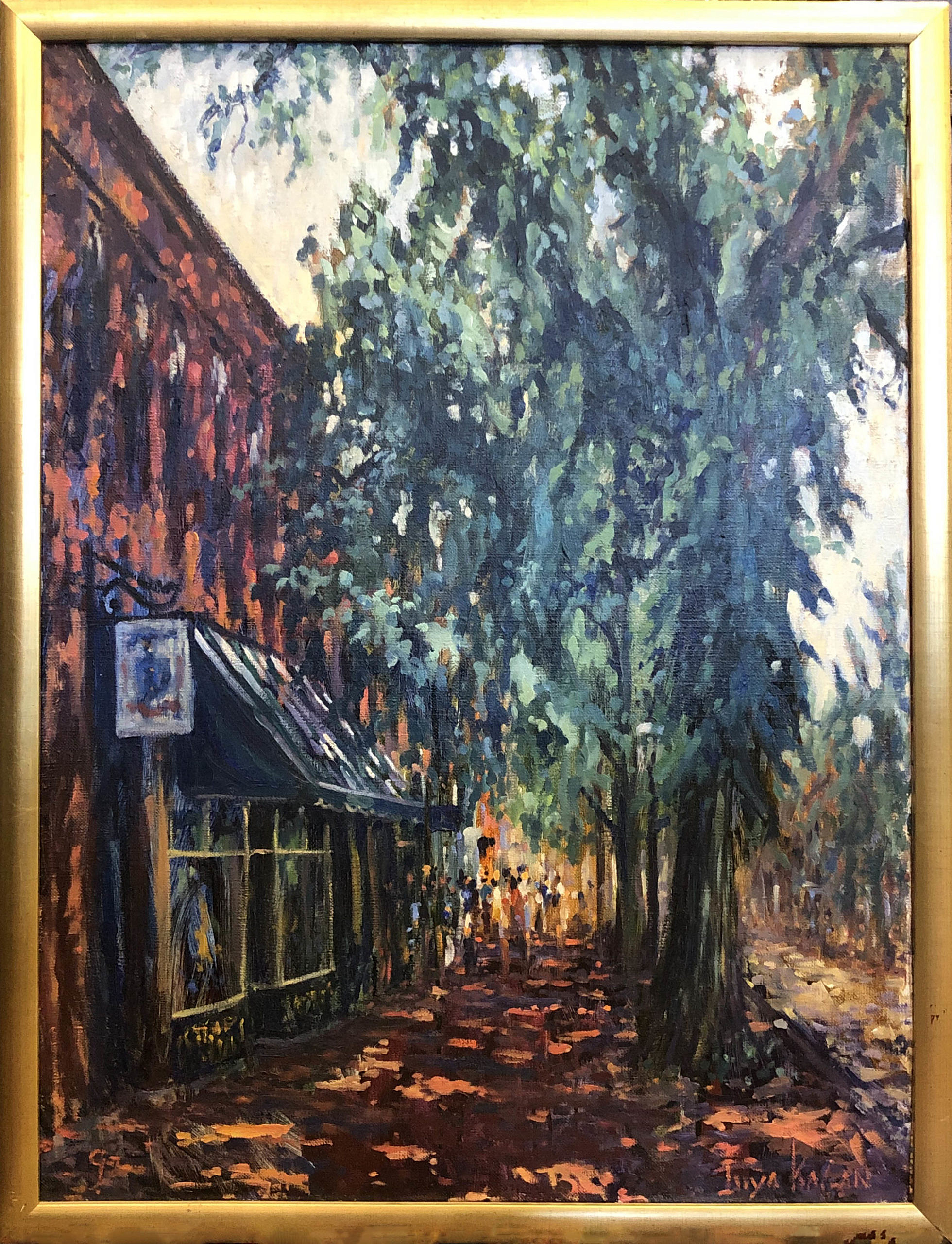 Illya Kagan Nantucket Oil painting - Illya Kagan Oil on Canvas, "Main ...