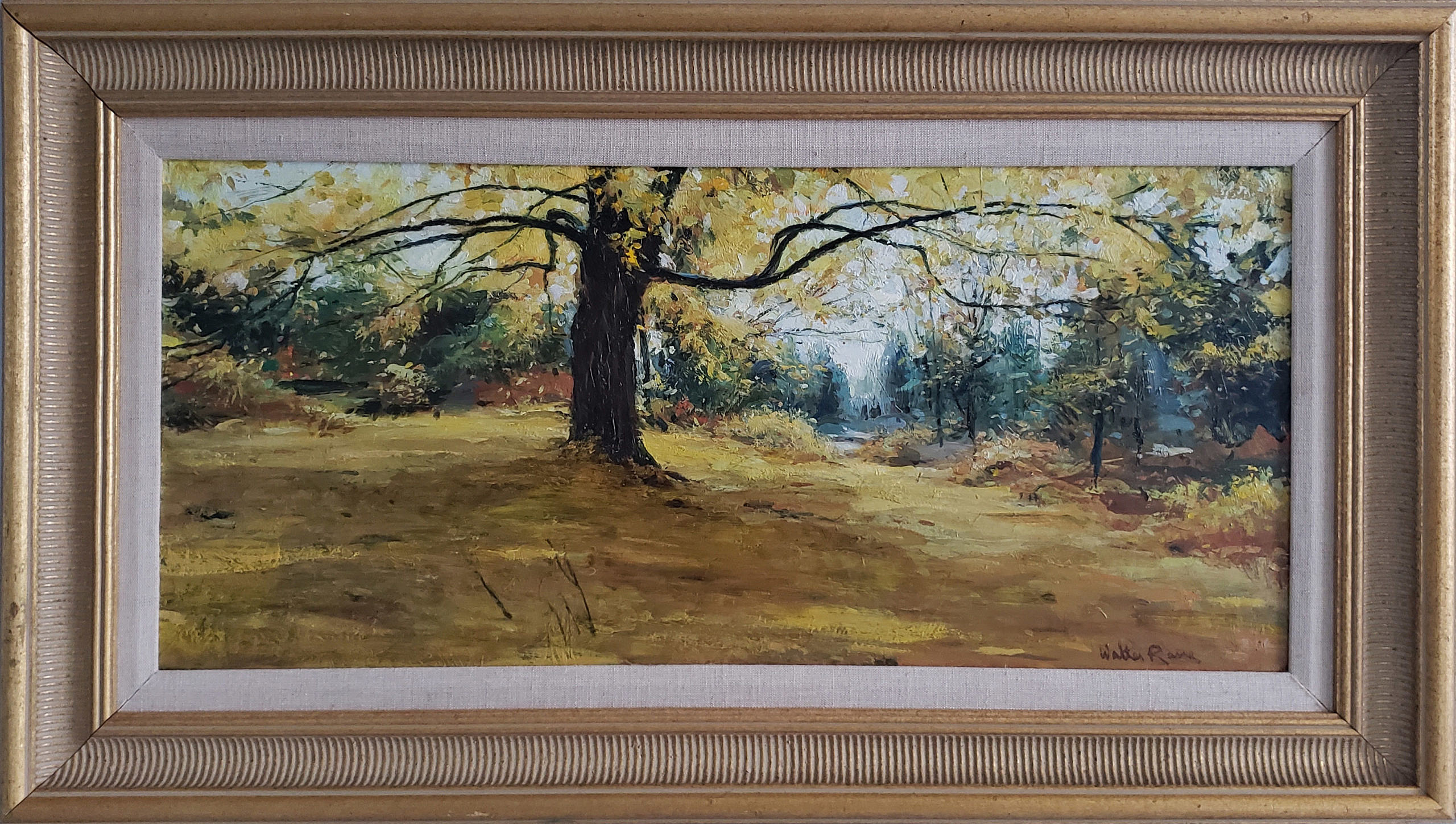 Walter Rane Oil Canvas Painting - Walter Rane Oil on Canvas Landscape ...