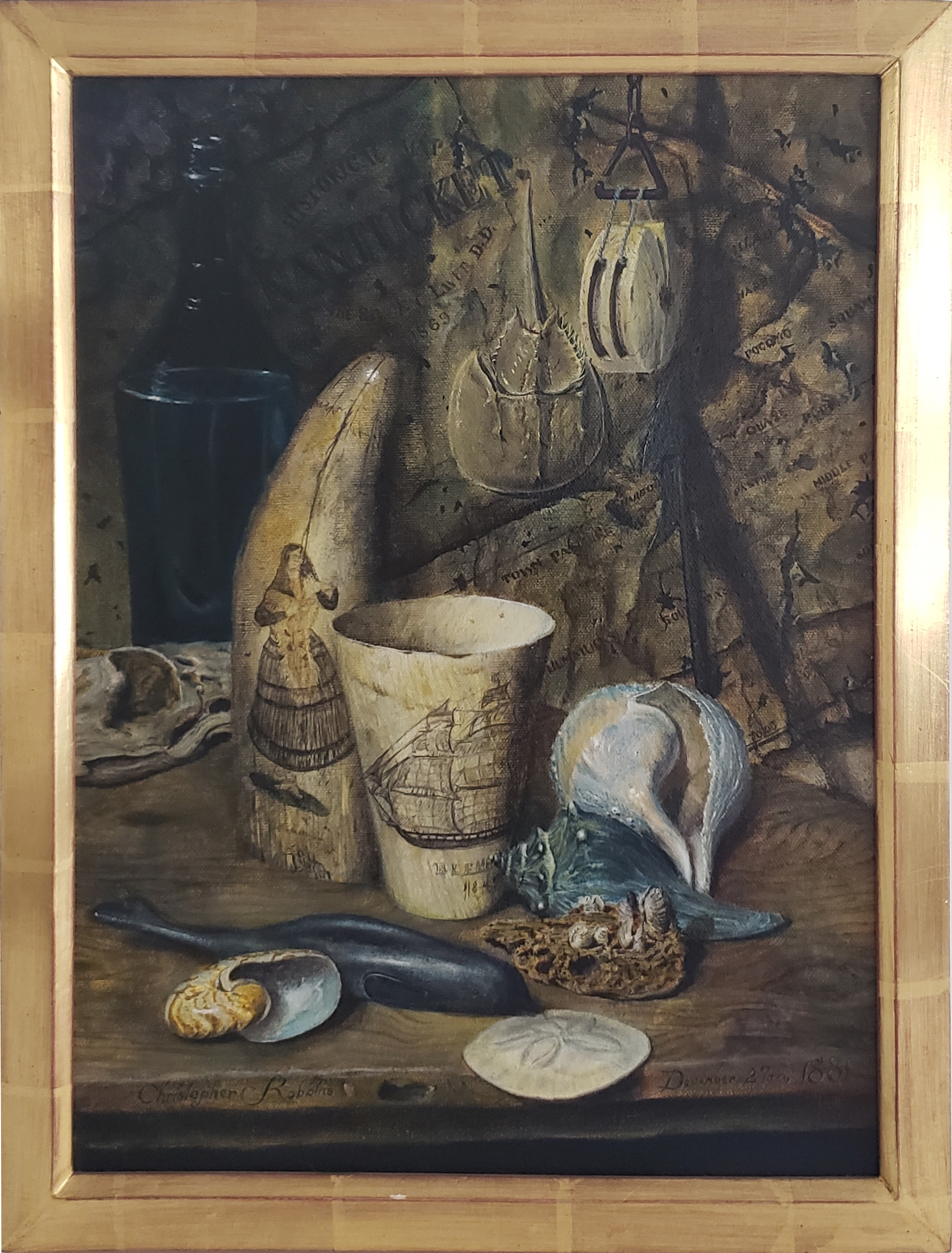 Christopher Robbins Nantucket Oil Painting - Christopher Robbins Oil on ...