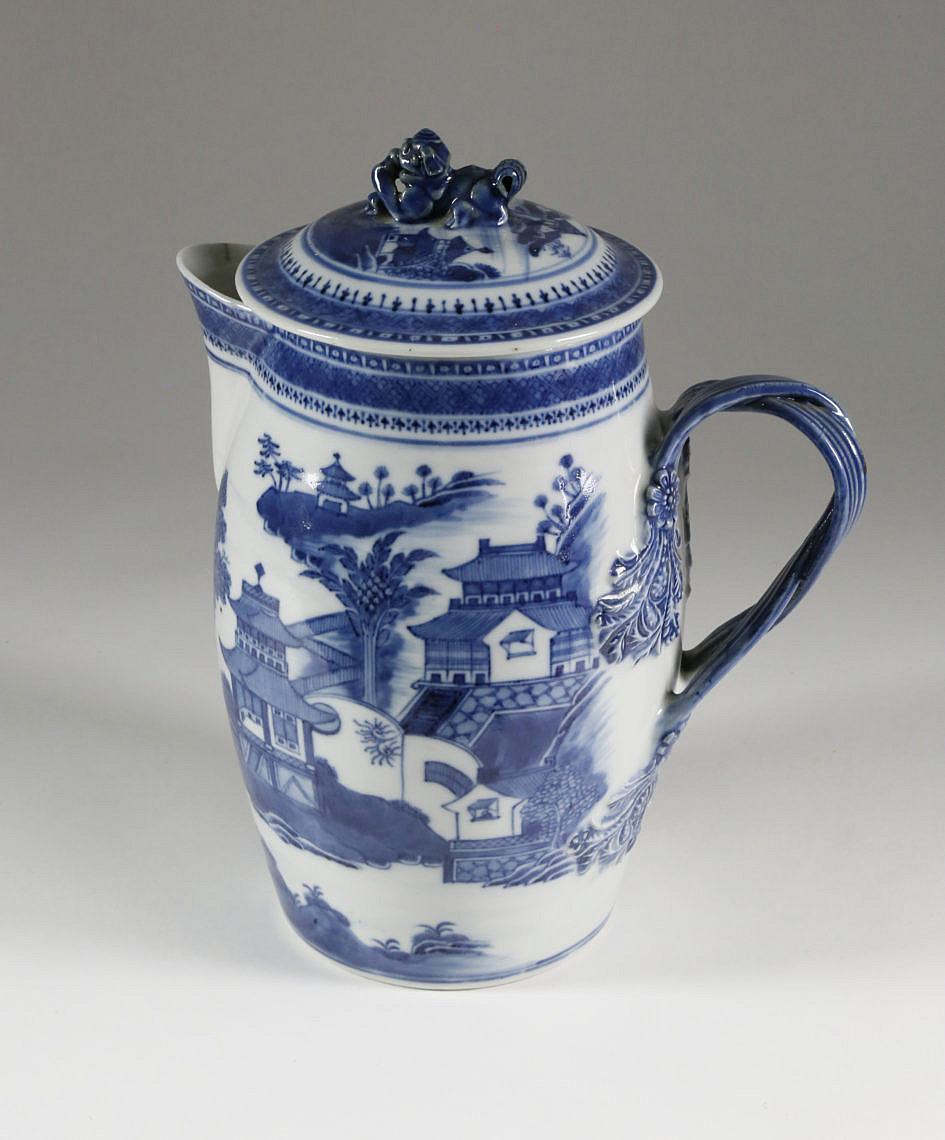 Nanking Blue and White Cider Pitcher late 18th Century - Nanking Cider ...