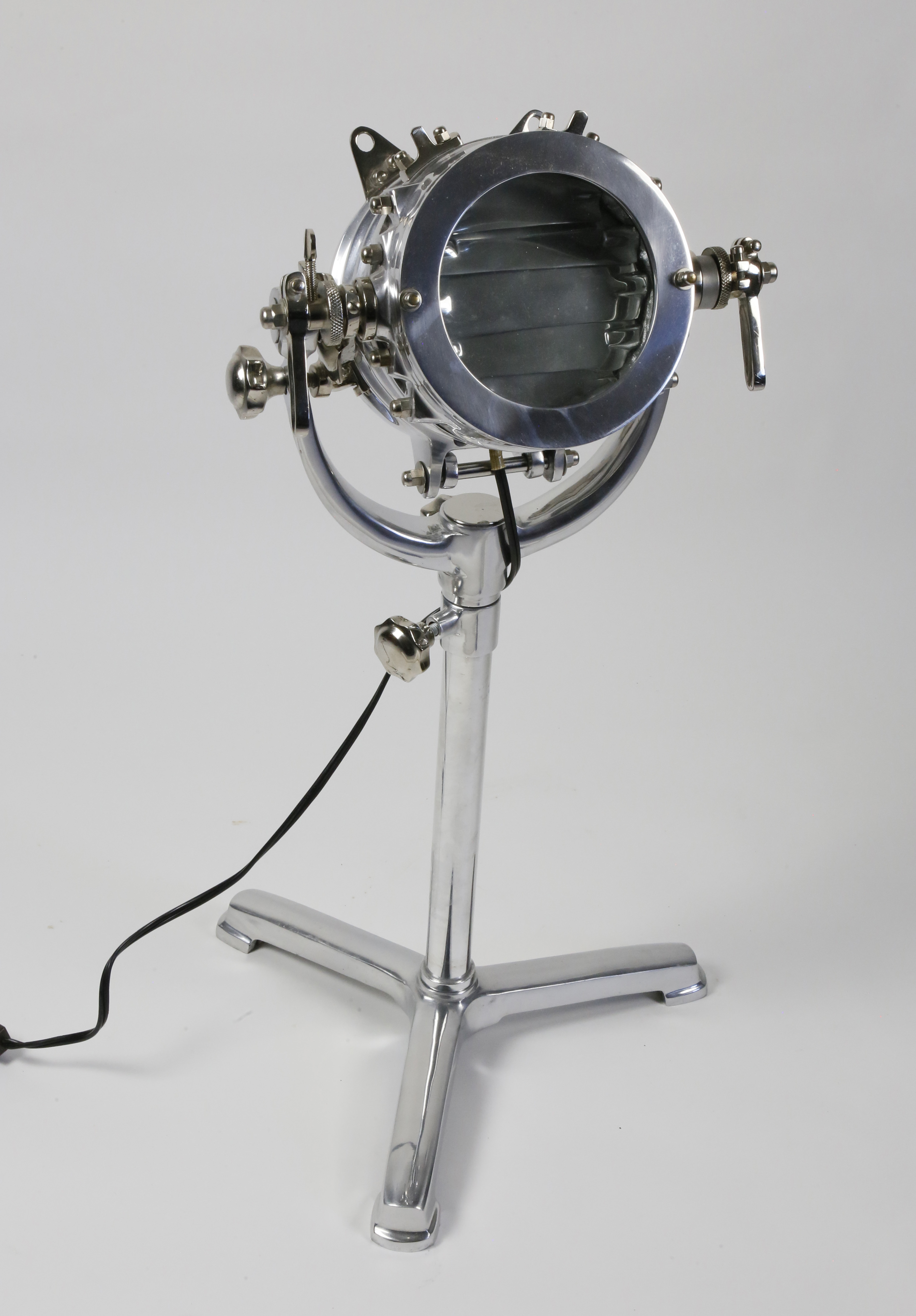 Chromed Metal Naval Morse Code Replica Light - Chromed Metal Naval ...