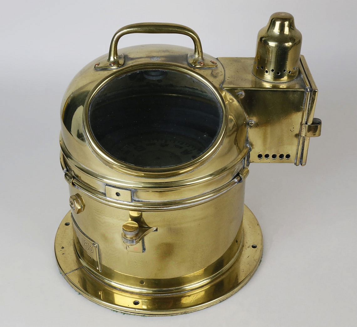 Turn of the Century British Royal Navy Pattern 183 Lifeboat Compass ...