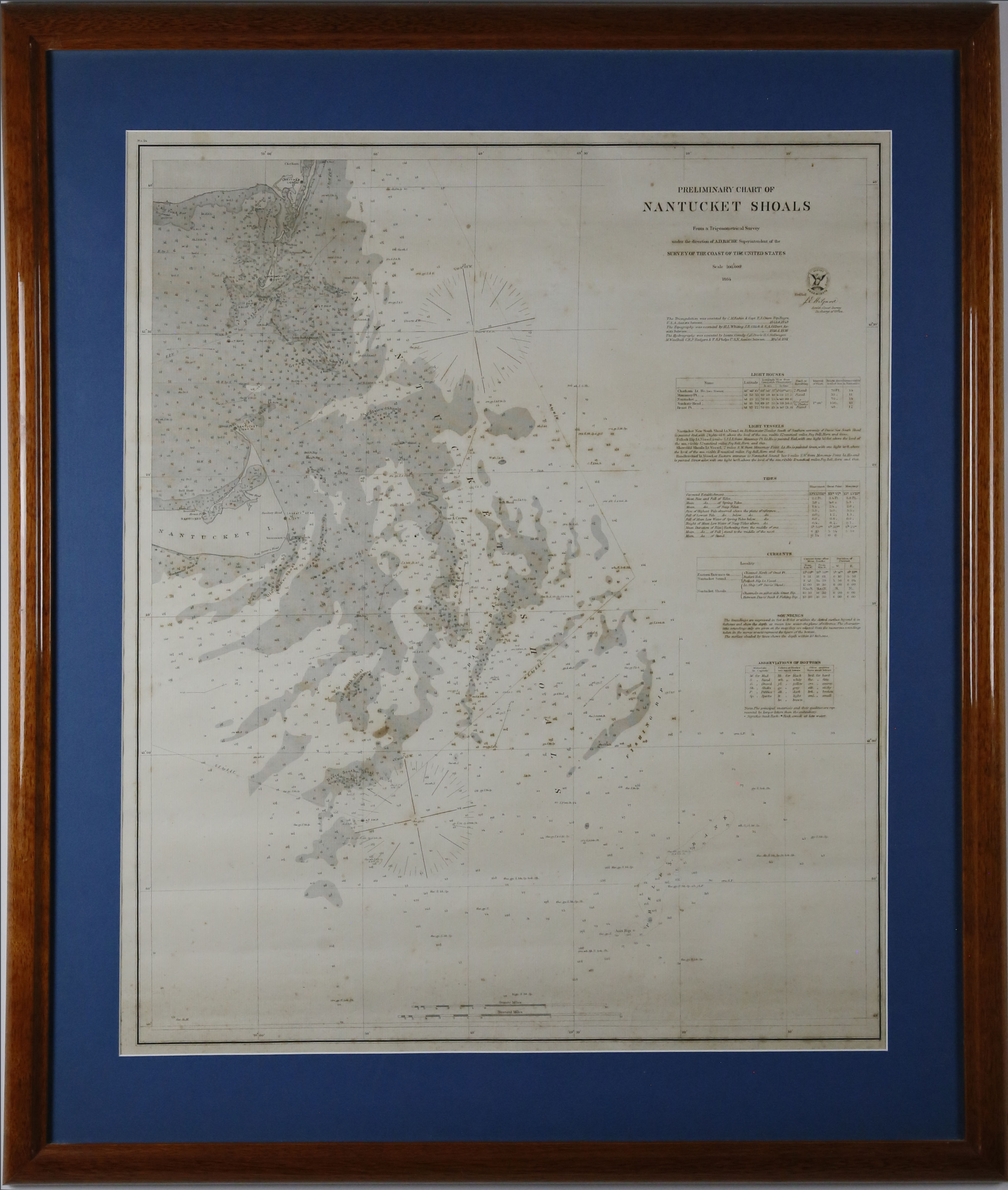 "Preliminary Chart of Nantucket Shoals" - "Preliminary Chart of ...