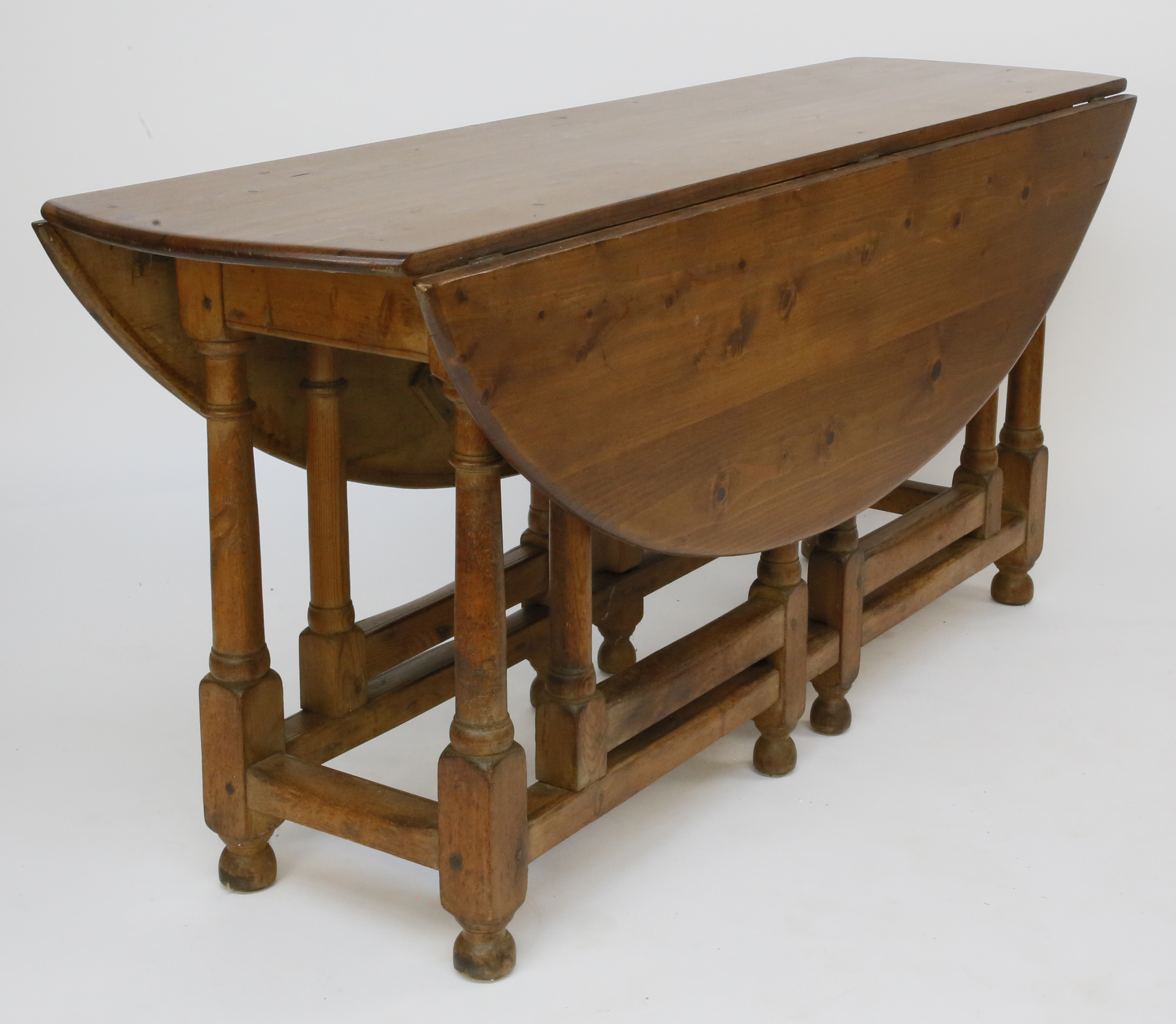Diminutive Pine Gate Leg Drop Leaf Dining Table - Diminutive Pine Gate ...
