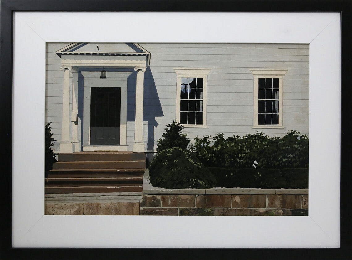 John Austin Tempera on Artist Board “Grey House Marblehead” - John ...