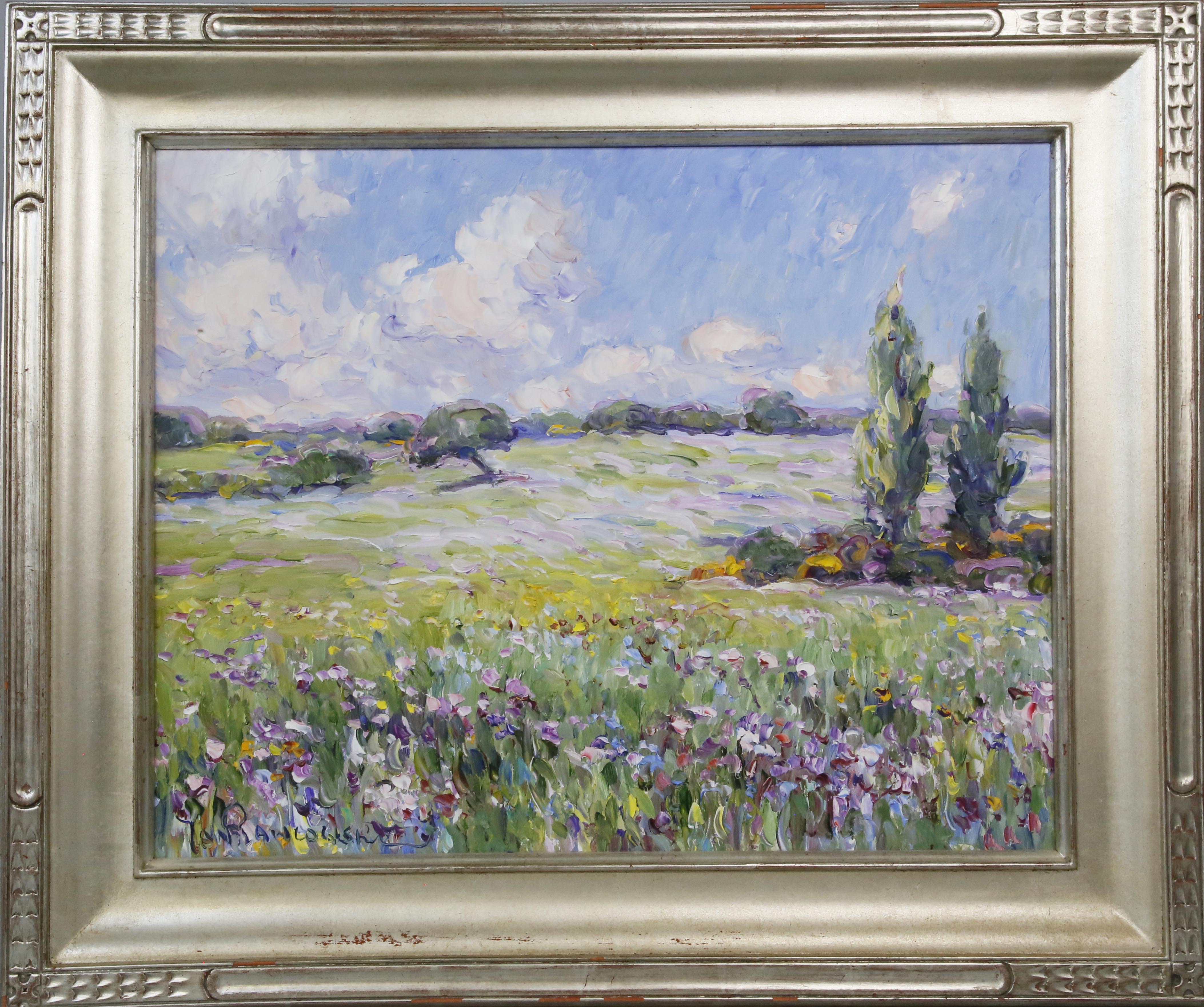 Jan Pawlowski oil on canvas "South of France Landscape" - Jan Pawlowski ...