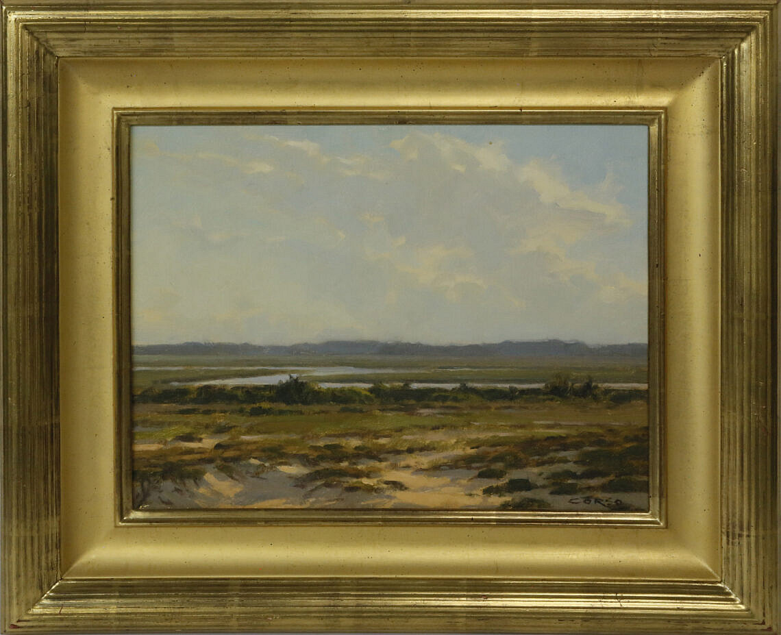 Frank Corso Oil on Canvas Board "Distant Views" - Frank Corso Oil on ...