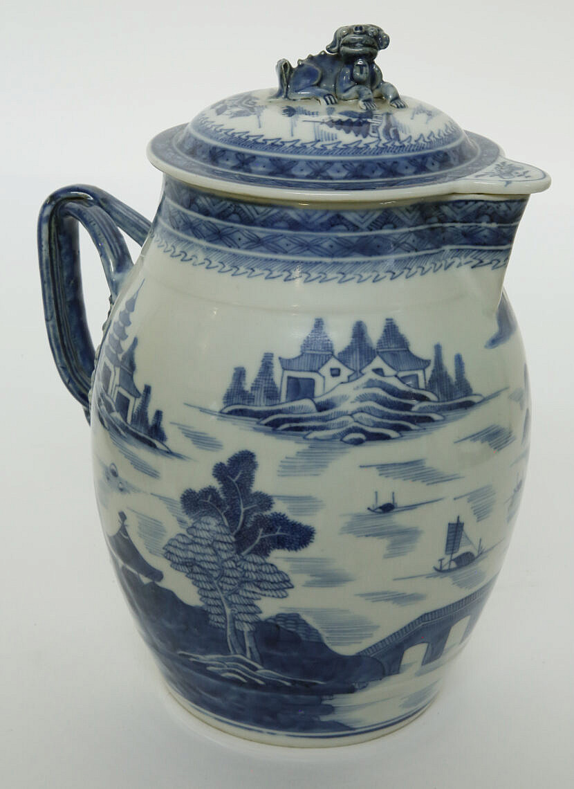 Canton Covered Pitcher late 18th Century - Canton Covered Pitcher, late ...