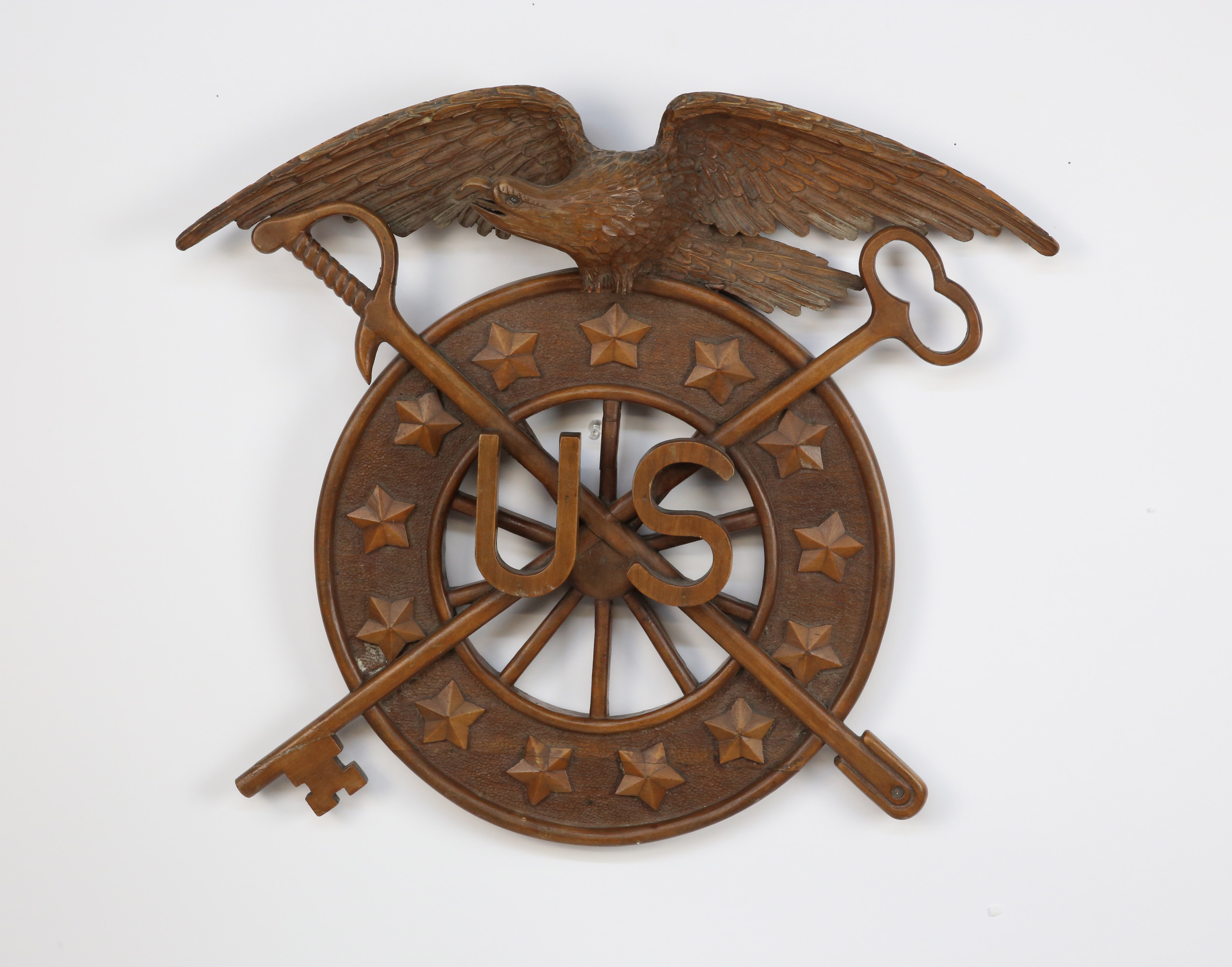 United States Eagle Carving - U.S. Army Quartermaster Corp Patriotic ...