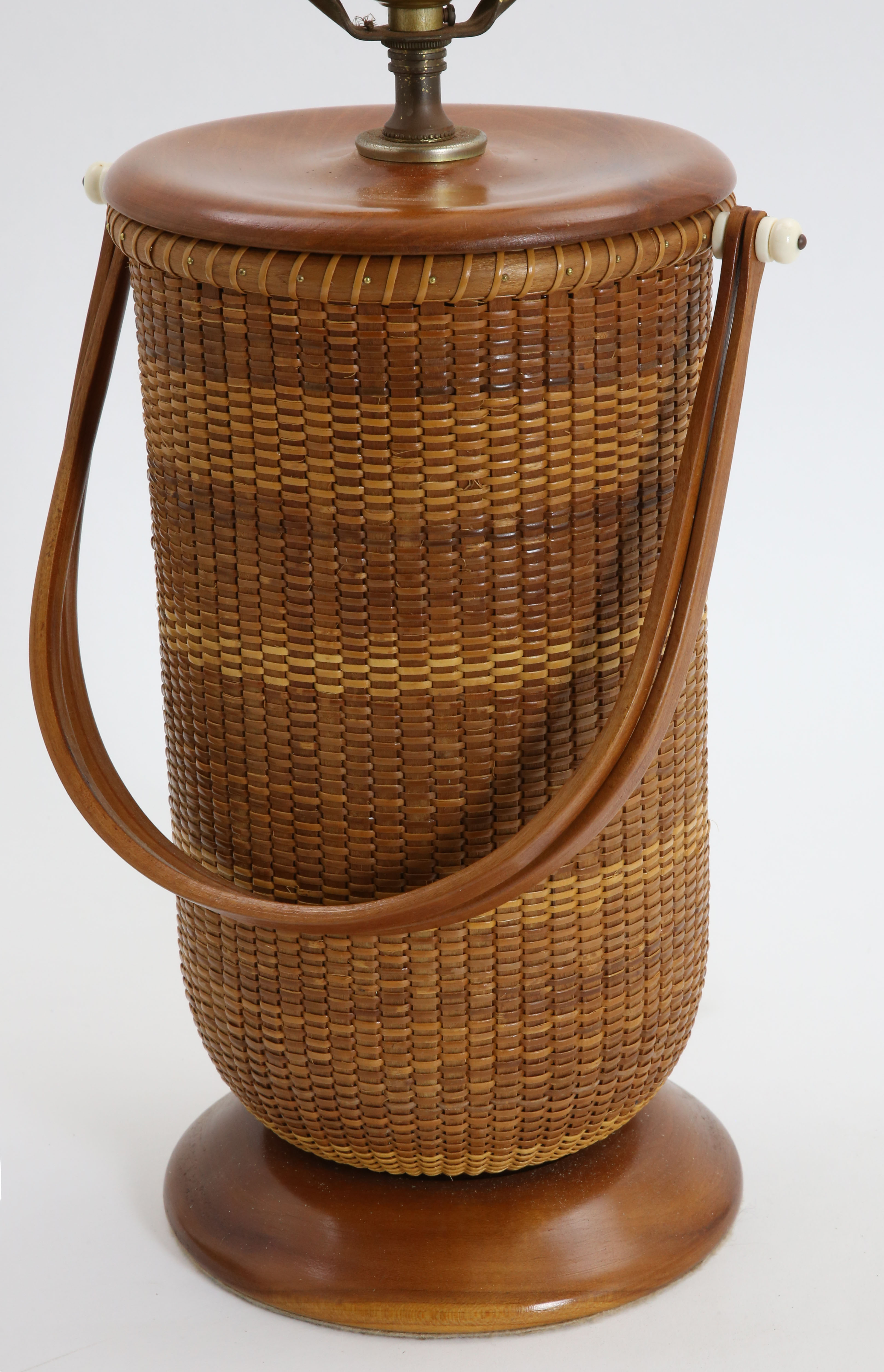 Nantucket Woven Basket Lamp Contemporary - Nantucket Woven Basket Lamp ...