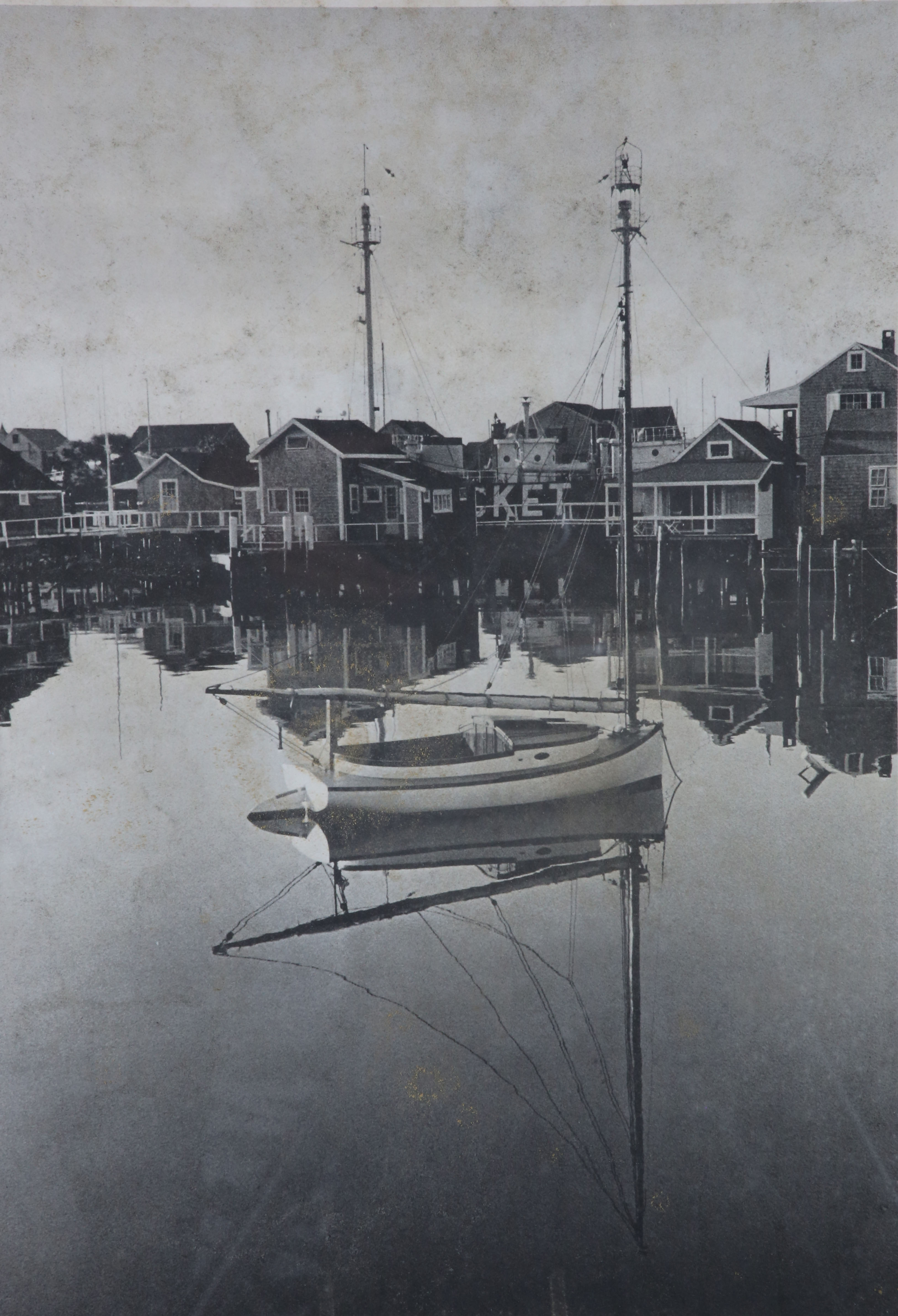 William J. Dickson "Early Morning Nantucket Harbor Calm" - William J ...