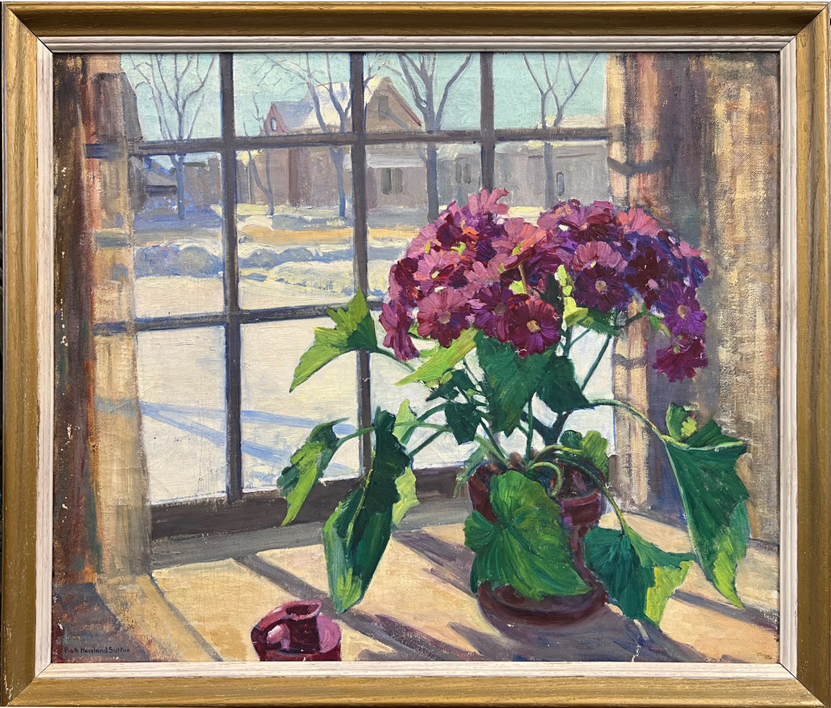 Ruth Haviland Sutton Oil on Canvas "Winter Still Life" - Ruth Haviland ...