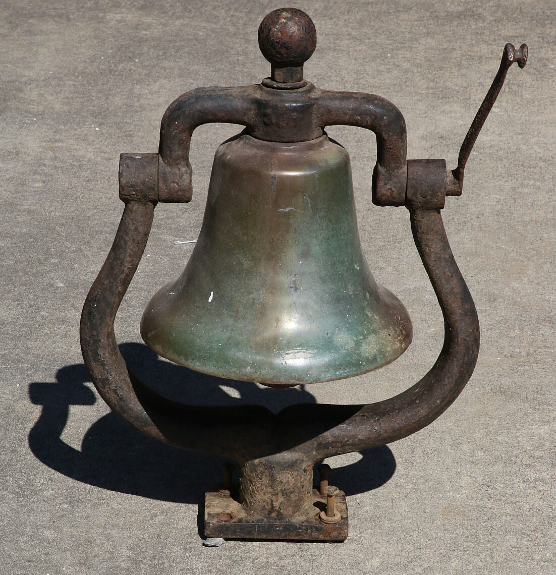 Rare Nantucket Railroad Bronze Bell 19th Century - Rare Nantucket ...