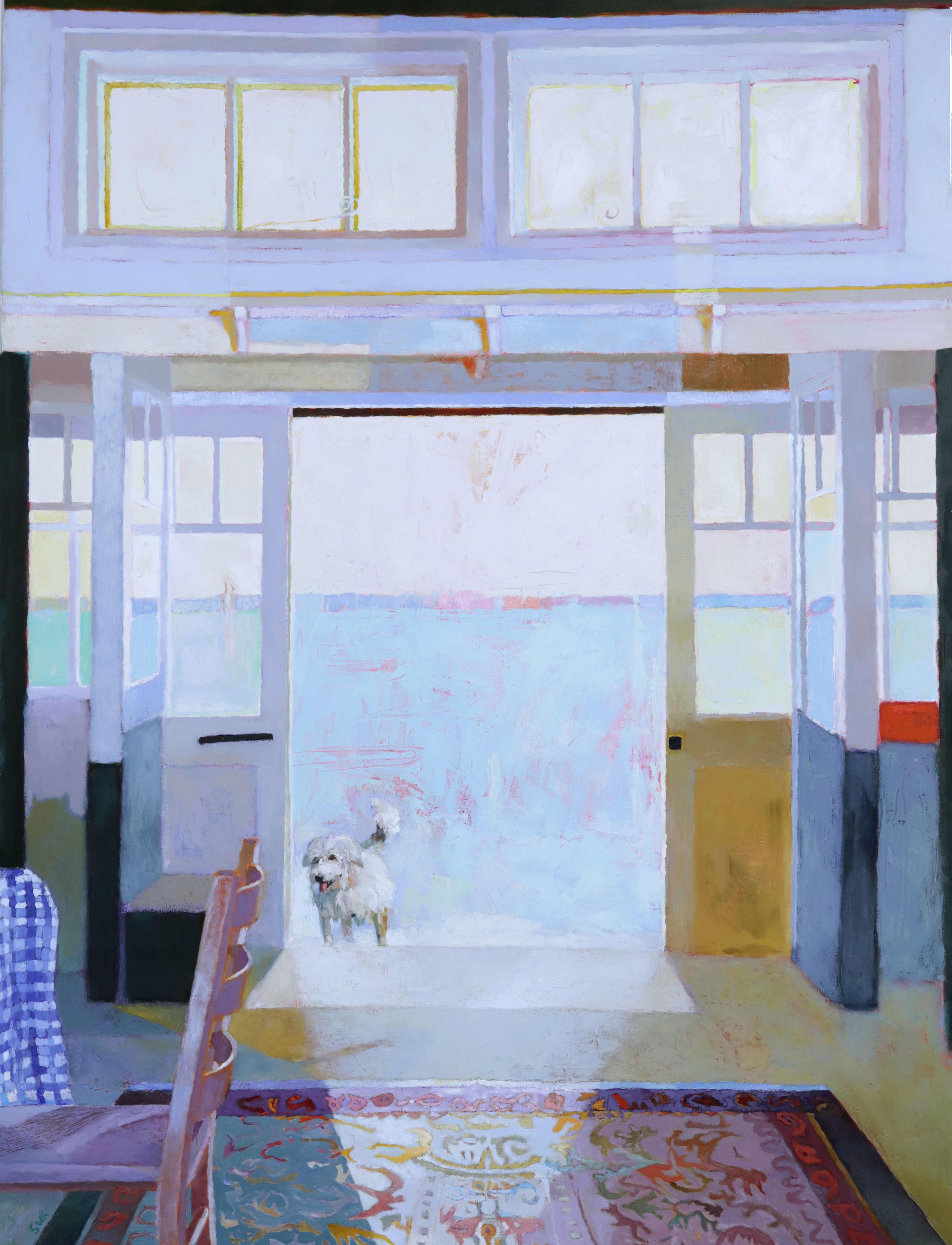 Sherri Wilson Rae Acrylic on Canvas "All That" circa 1997 - Sherre ...