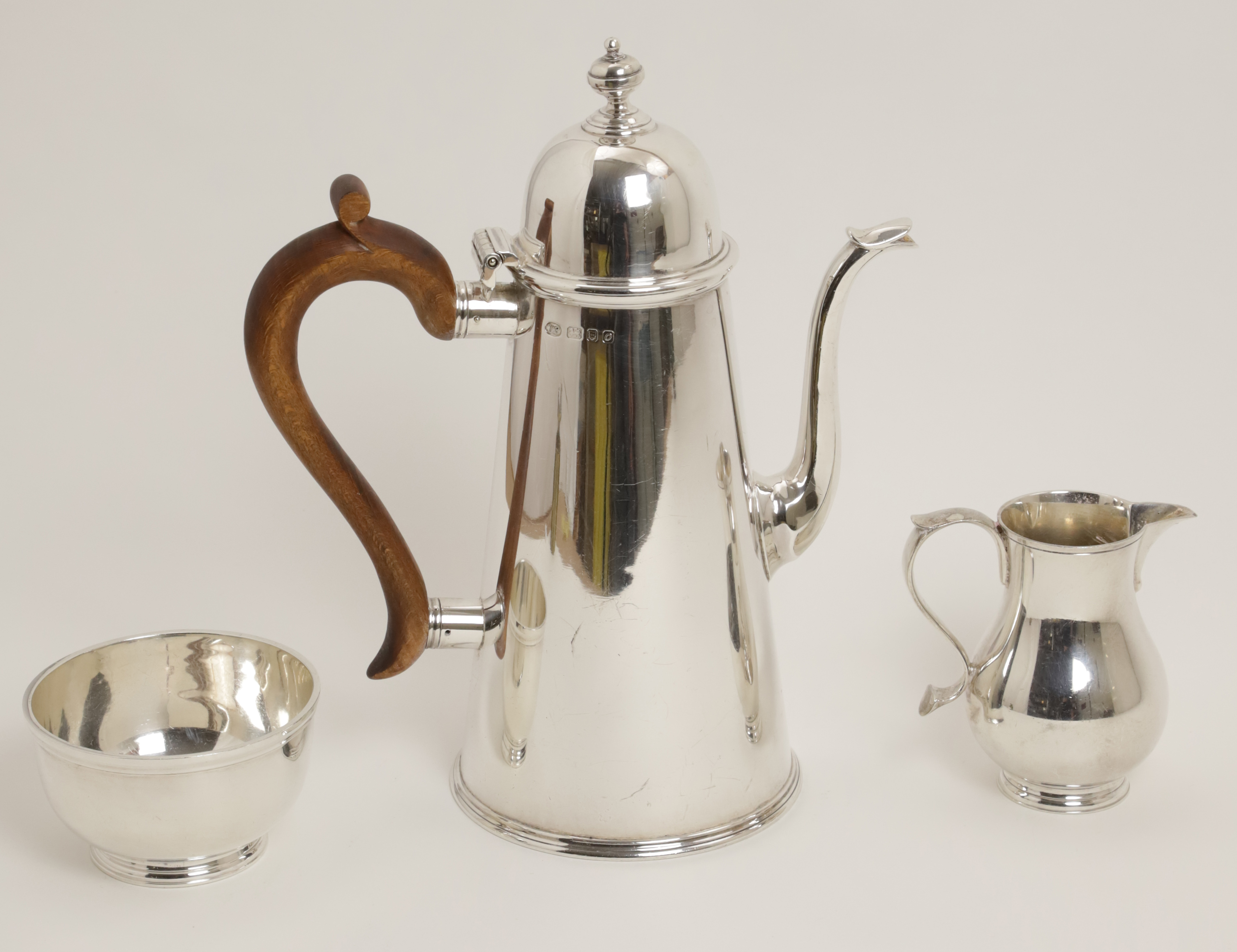 James Robinson Sterling Silver After Dinner Coffee Service London circa ...