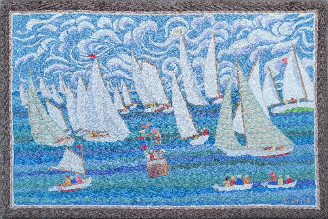 Mcadoo "Regatta" Hooked Rug - Mcadoo "Regatta" Hooked Rug - Rafael ...