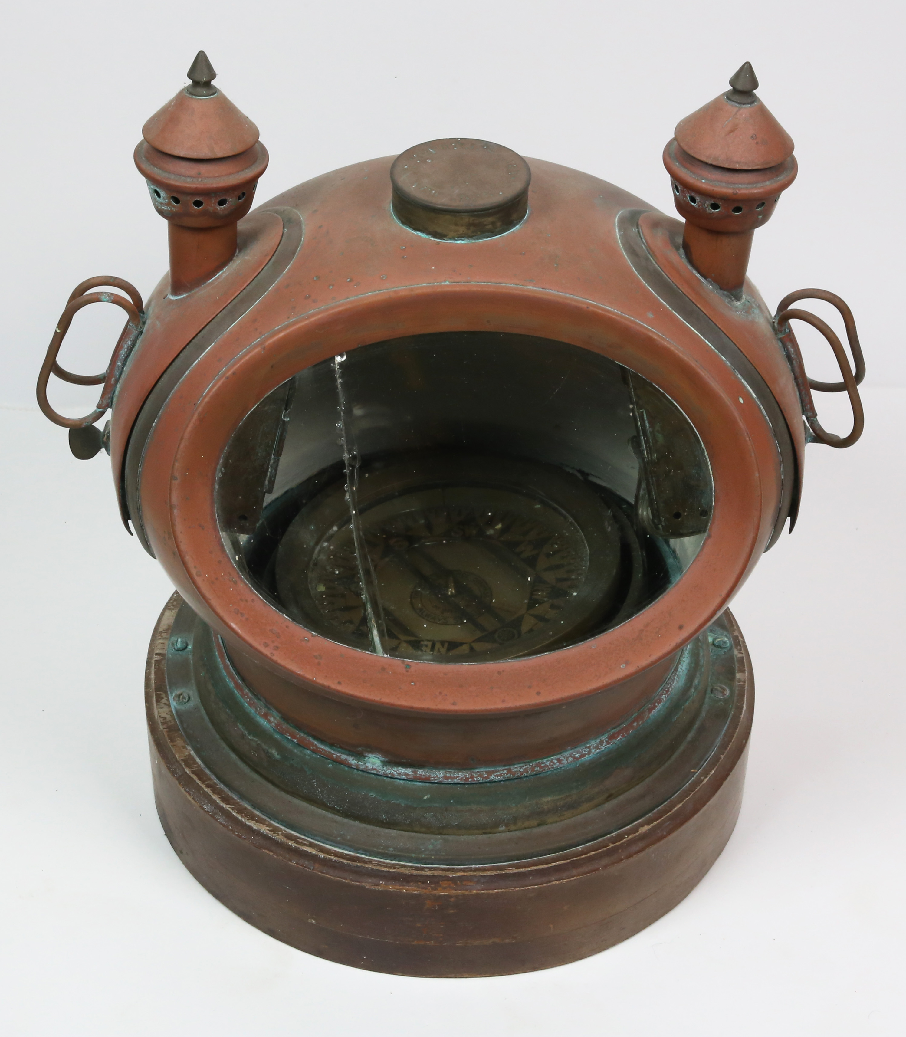 Mariner's Brass Binnacle Compass 19th Century - Mariner's Brass ...