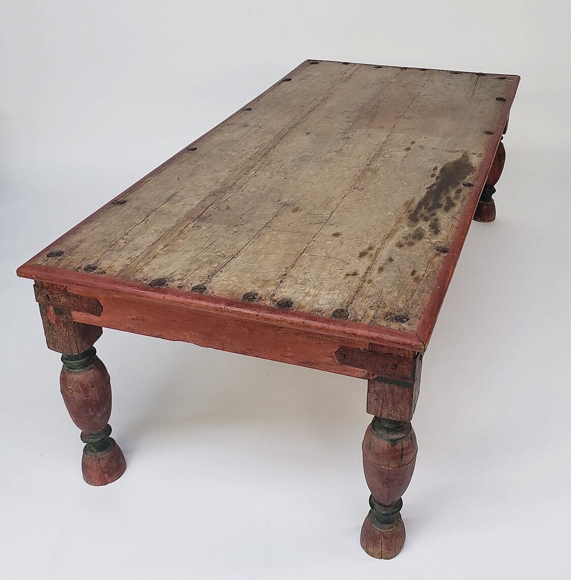 Antique Dutch Colonial Painted Coffee Table - Antique Dutch Colonial ...