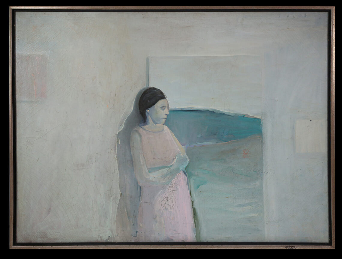 Marian Miller Contemporary Oil on Canvas "Standing Woman" - Marian ...