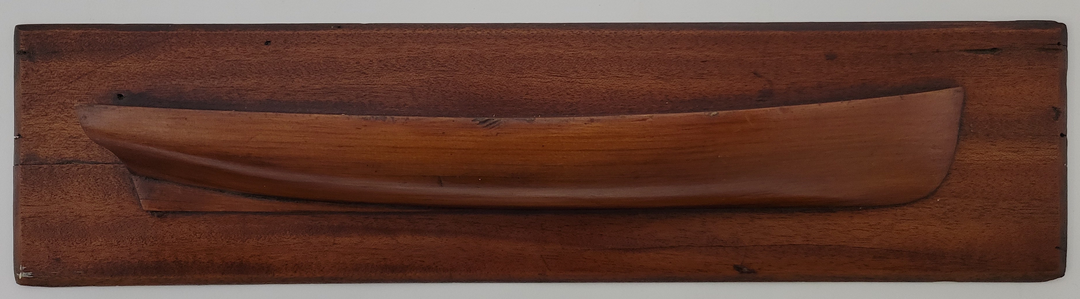 Antique Ship Builder's Half Hull Model - Diminutive Antique 19th ...