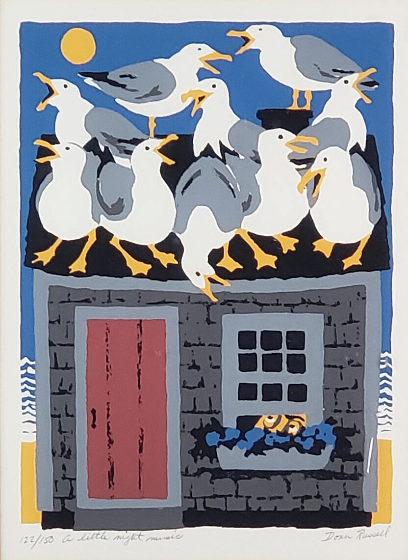 Donn Russell Limited Edition Silkscreen Nantucket - Donn Russell ...