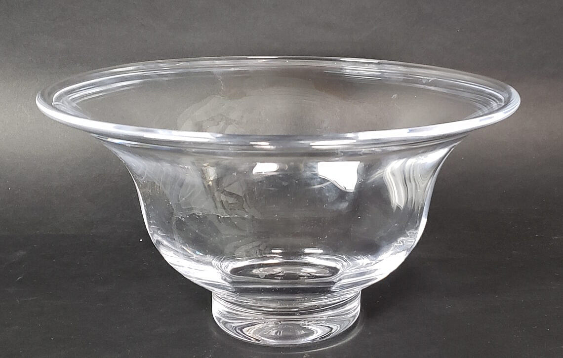 Simon Pearce Signed Center Piece Serving Bowl - Large Vintage Simon ...
