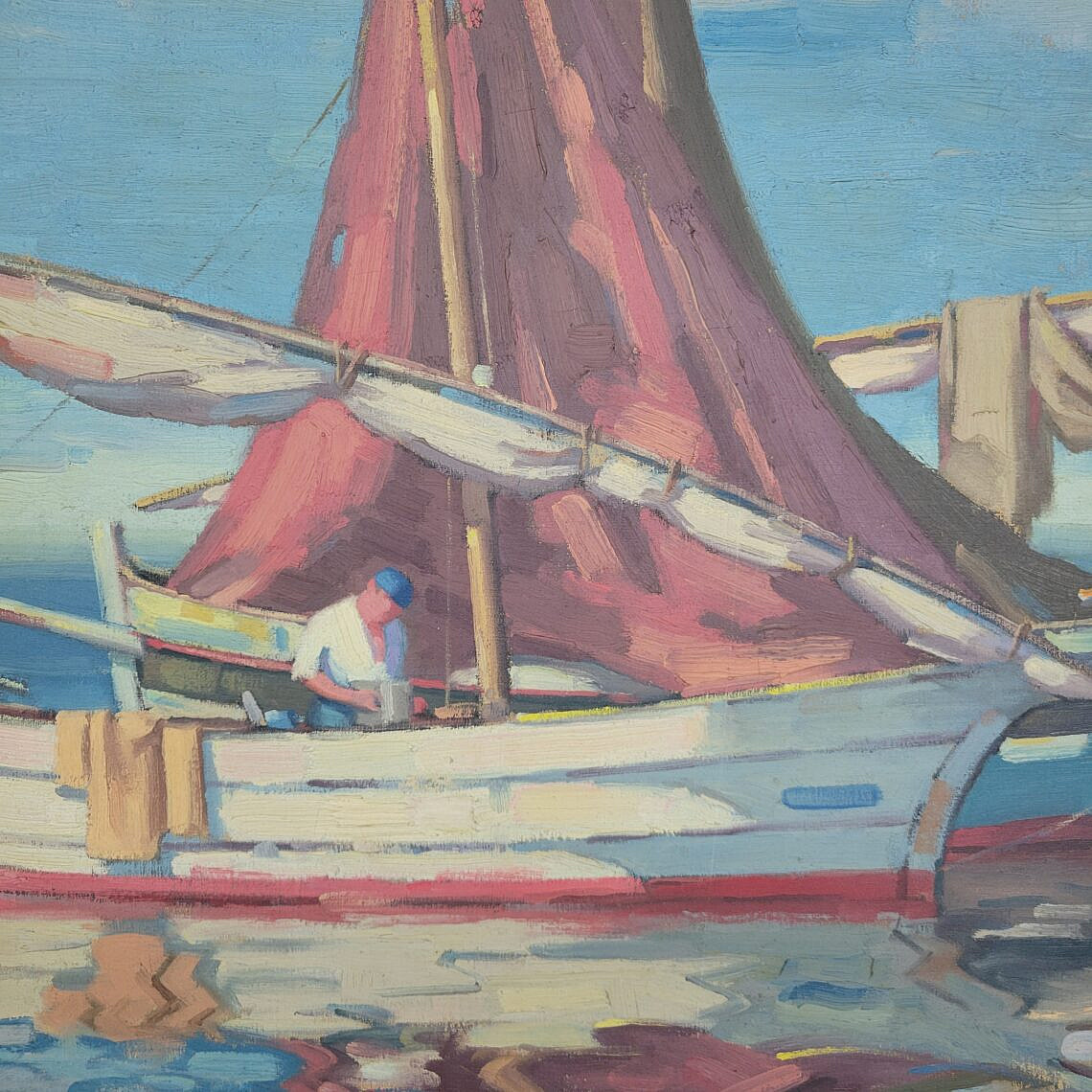 Francis I. Bennet Oil Impressionist Oil Painting - Francis I. Bennet ...