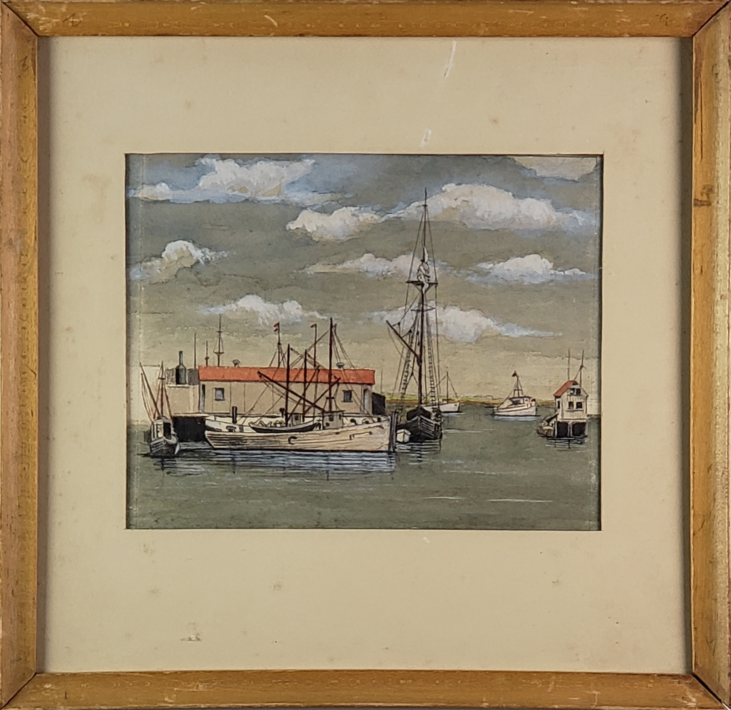 Jed Foster Nantucket Watercolor - Jed Foster Gouache and Watercolor on ...