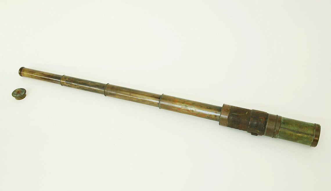 Nautical Captain's Three Draw Spyglass American Civil War Era circa ...