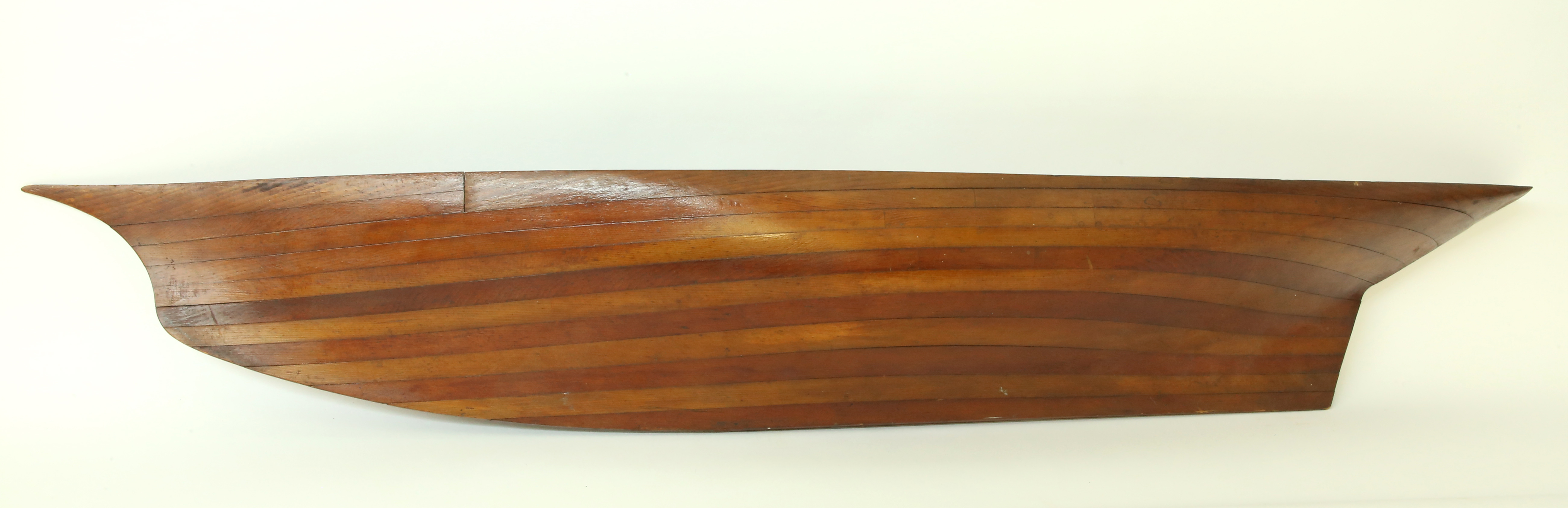 Eleven-Lift Half Hull Model 19th Century - Eleven-Lift Half Hull Model ...