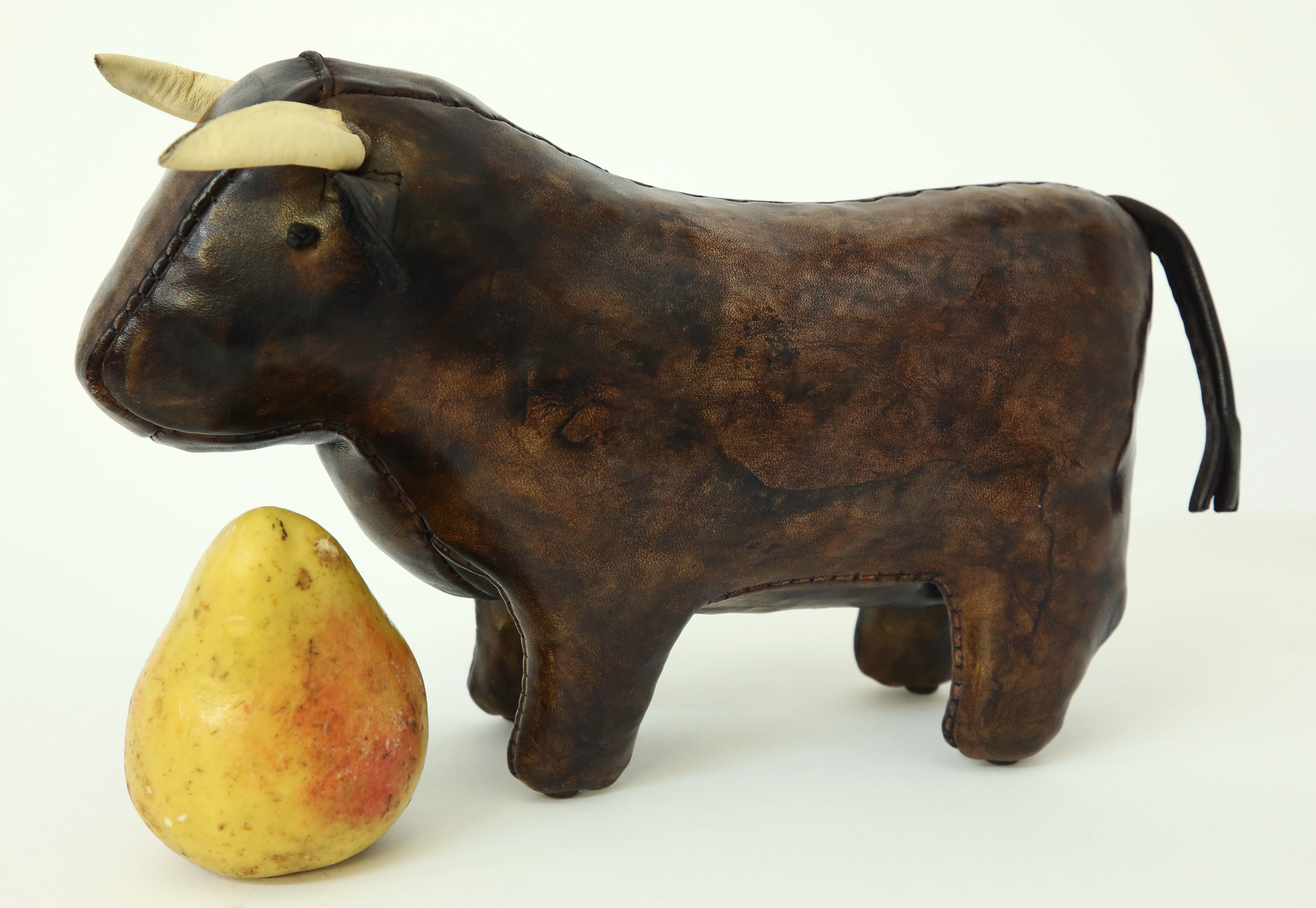 Leather Bull - Stuffed Leather Bull, in the Style of Dmitri Omersa ...