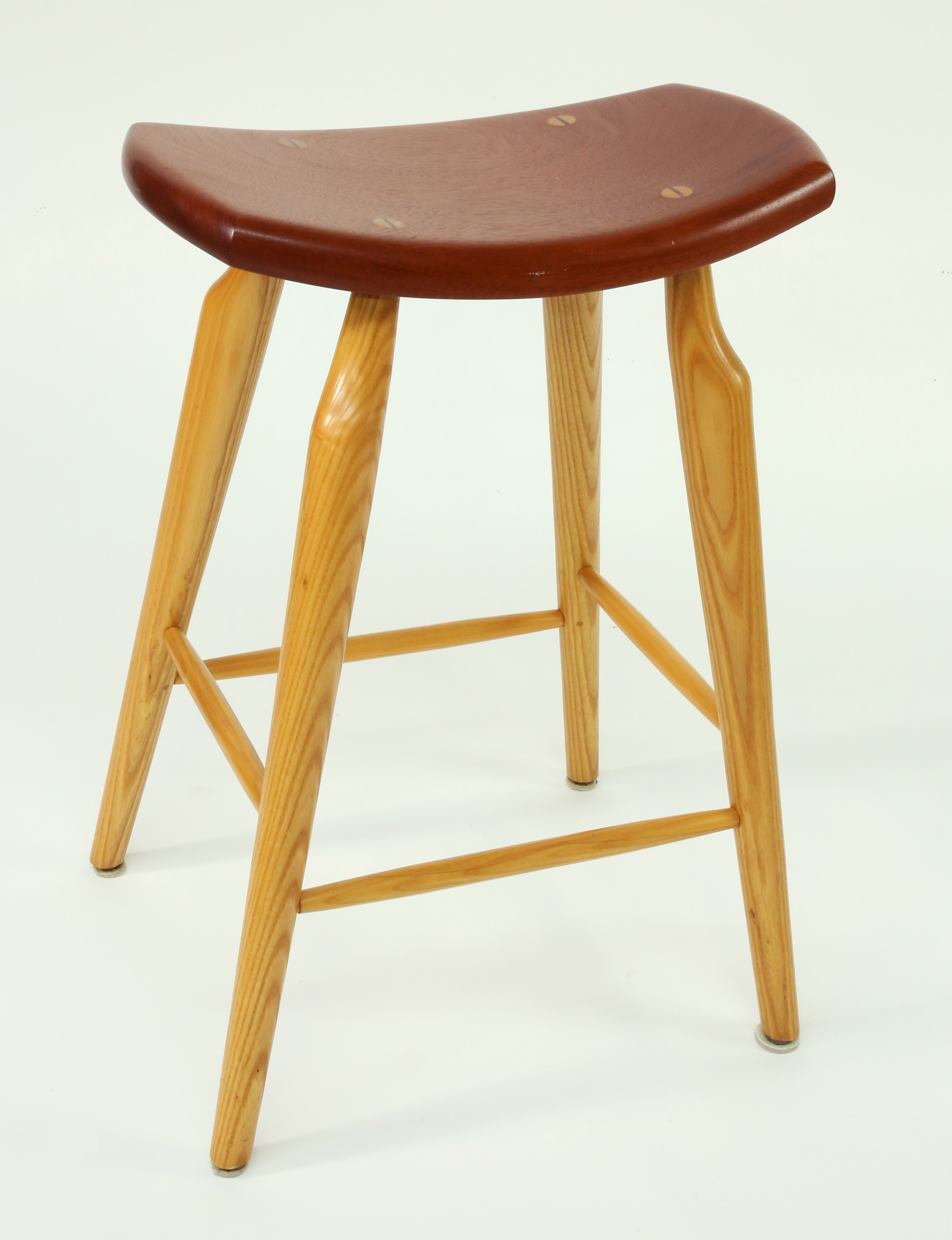 Stephen Swift Cherry and Ash Bar Stool - Stephen Swift Cherry and Ash ...