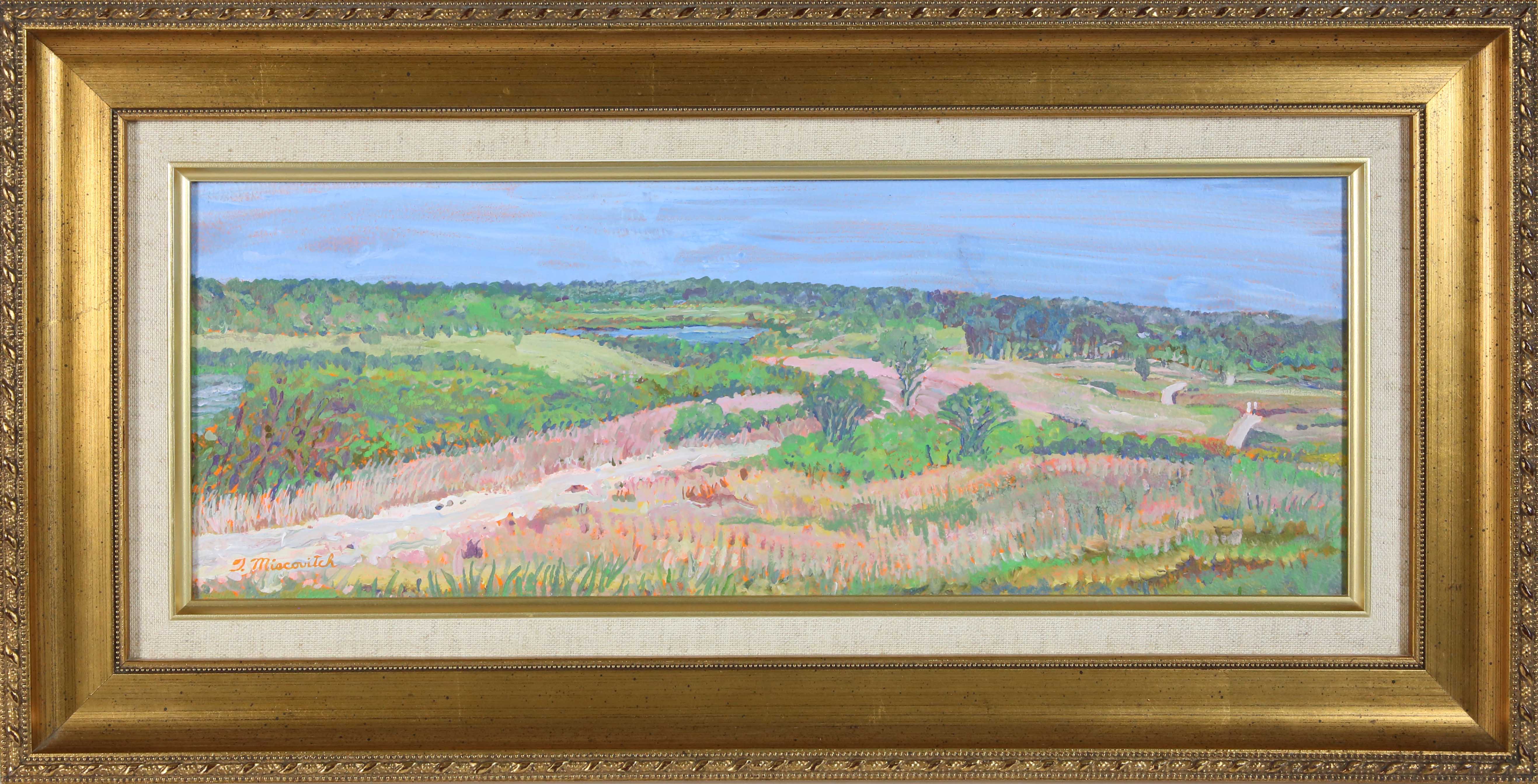 Theo Miscovitch Oil on Board "Landscape" - Theo Miscovitch Acrylic on ...