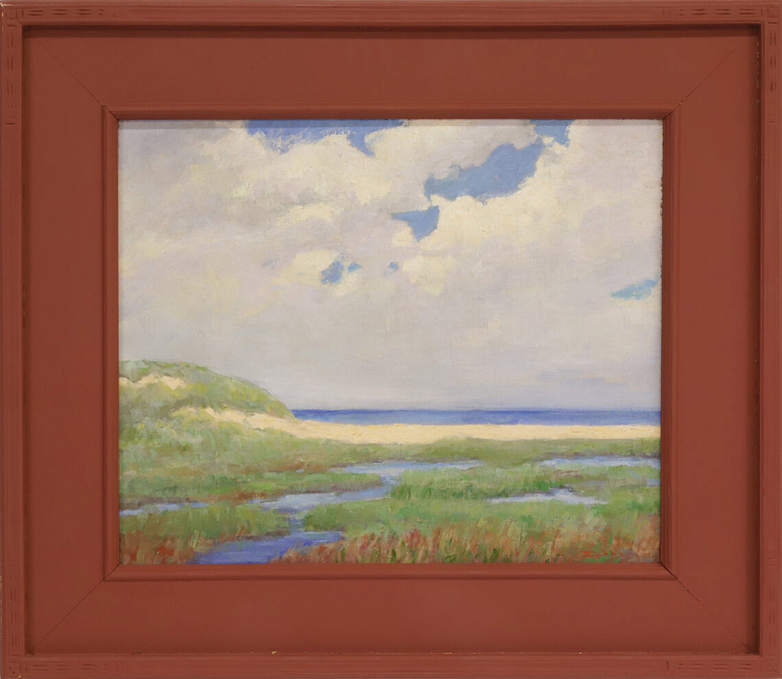 Henry Stephens Eddy Oil on Canvas "Capaum Pond" - Henry Stephens Eddy ...