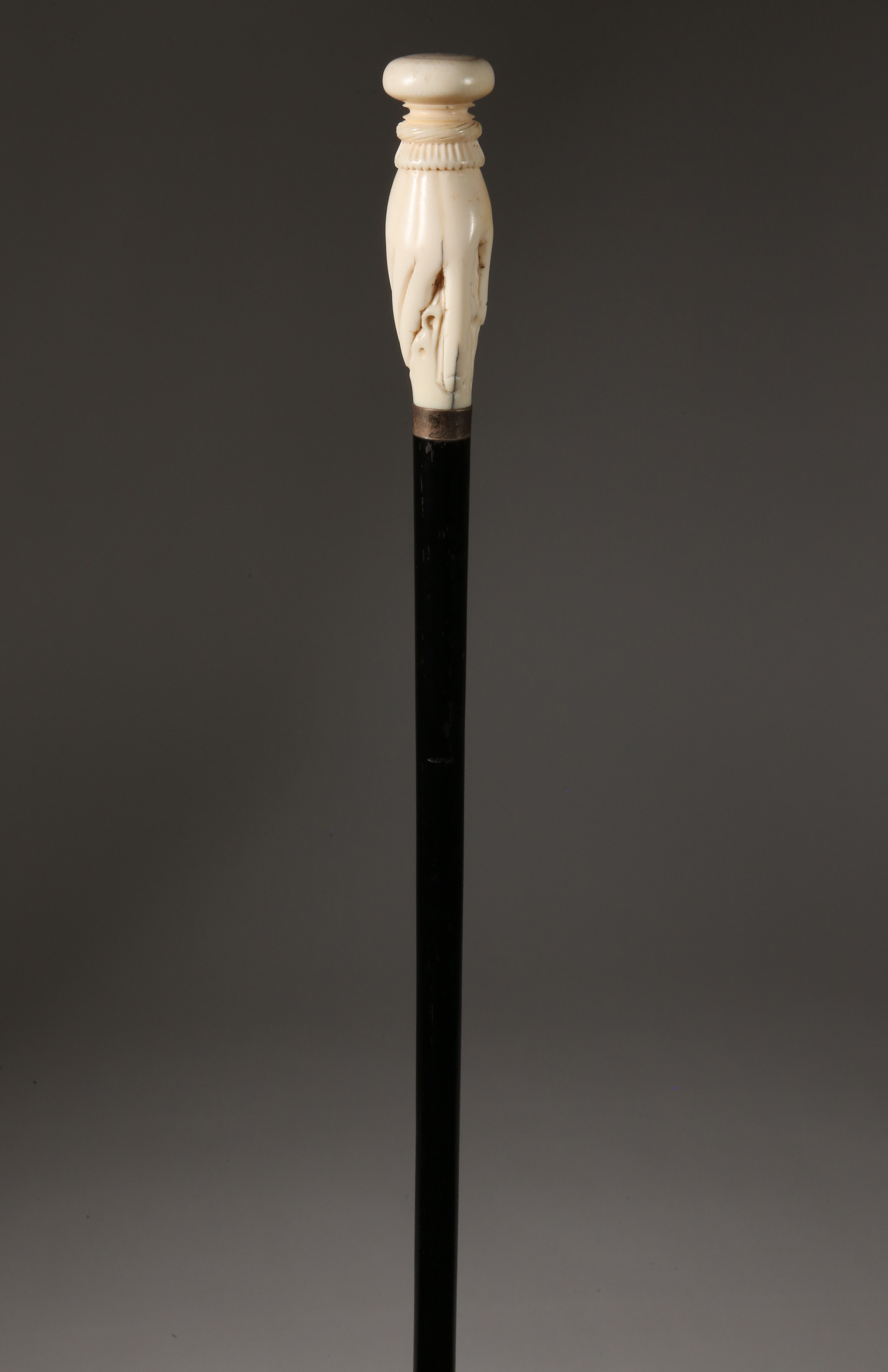 Lady's Grasping Hand Walking Stick 19th Century - Lady's Grasping Hand ...