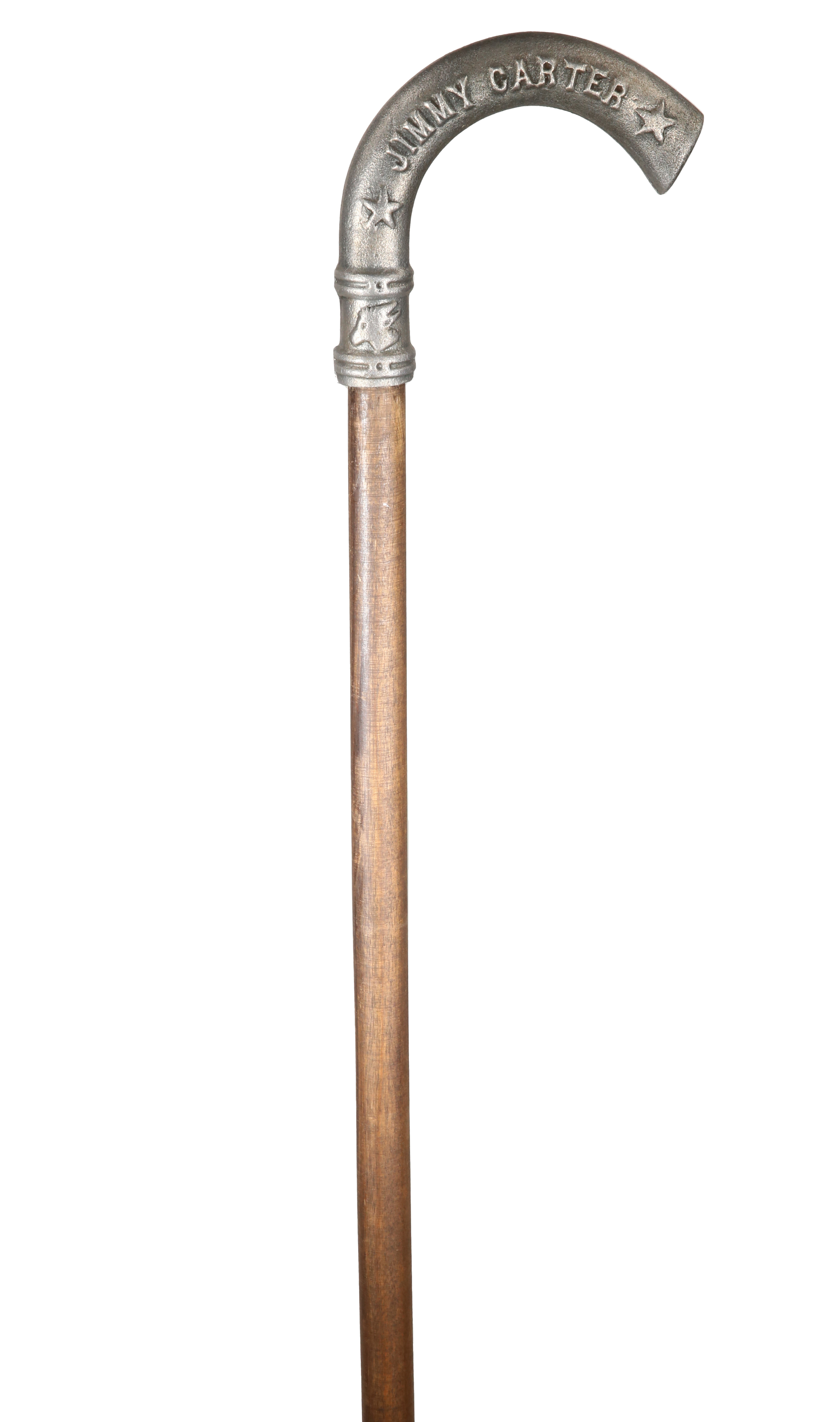 Jimmy Carter Pewter Presidential Souvenir Cane circa 1976 - Jimmy ...