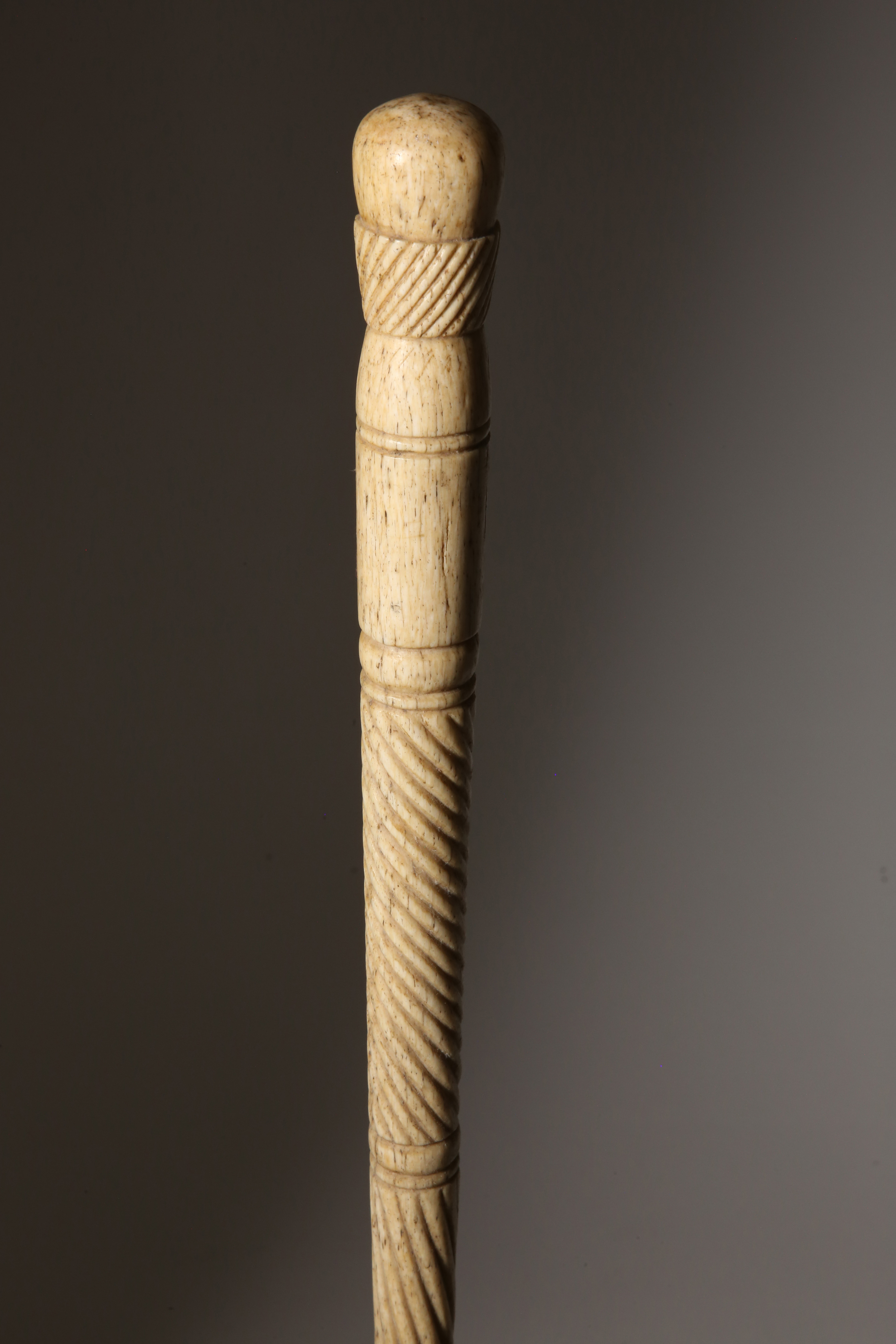 Whaleman Made Antique Whalebone Walking Stick circa 1850 - Whaleman ...