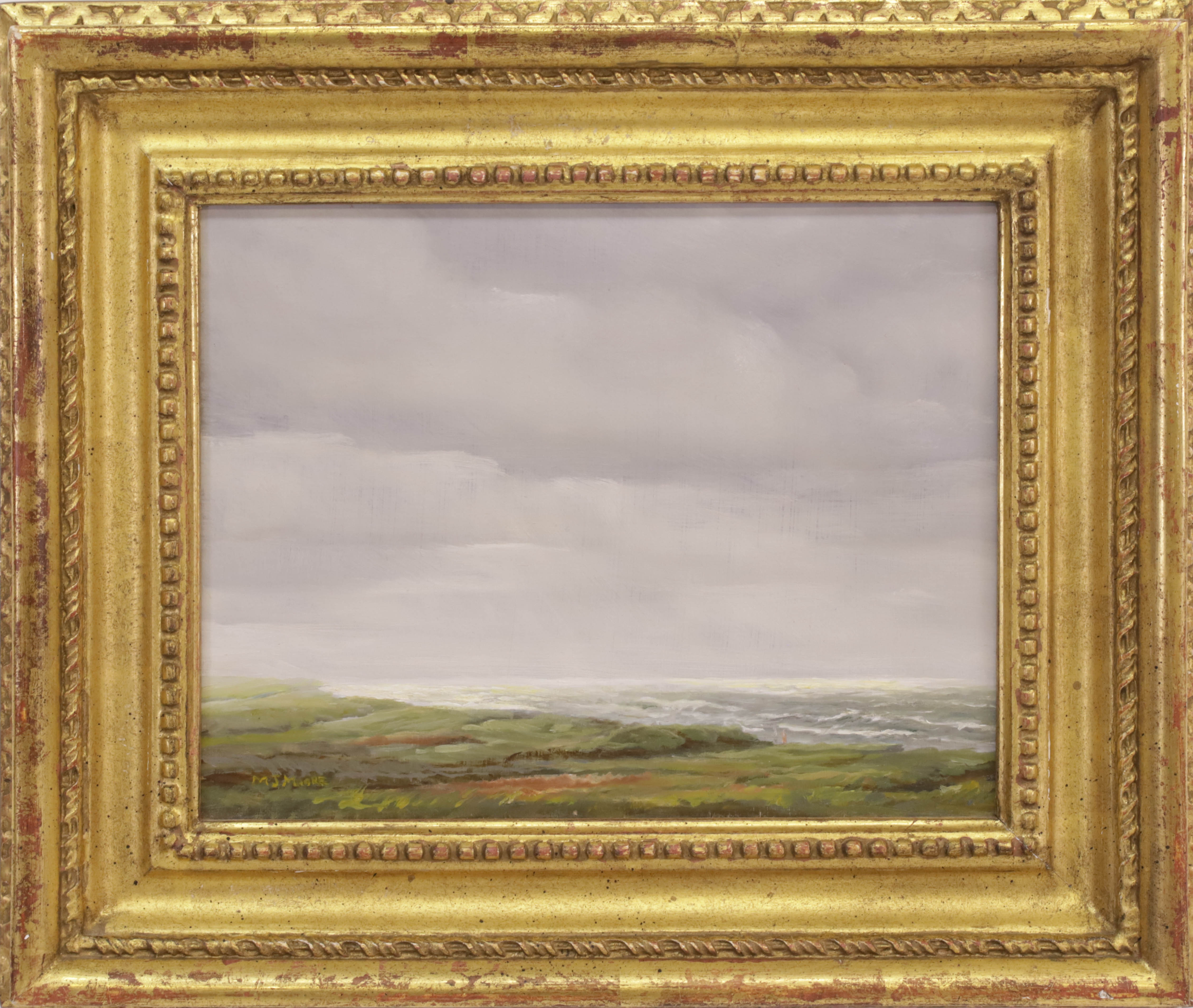 Michael J. Moore Oil on Board "South Shore Nantucket" - Michael J ...