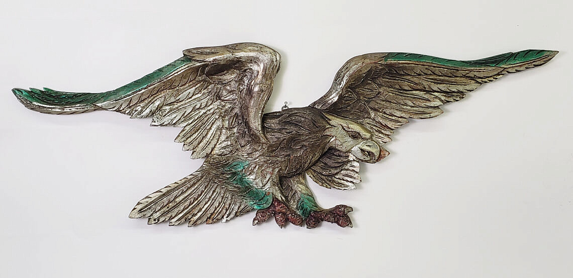 Antique American Folk Art Eagle Carving - Antique American Folk Art ...