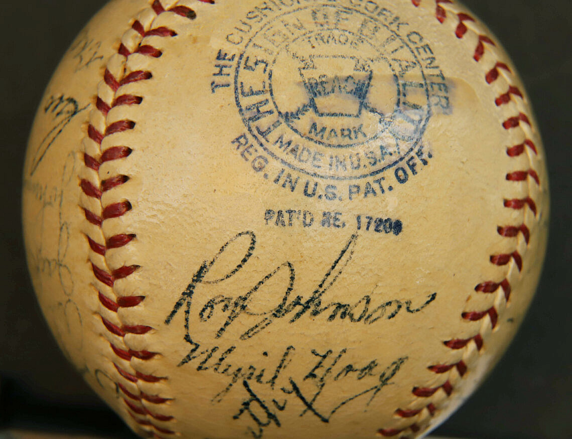 1936 Yankees Autographed Baseball - 1936 Yankees Autographed Baseball ...