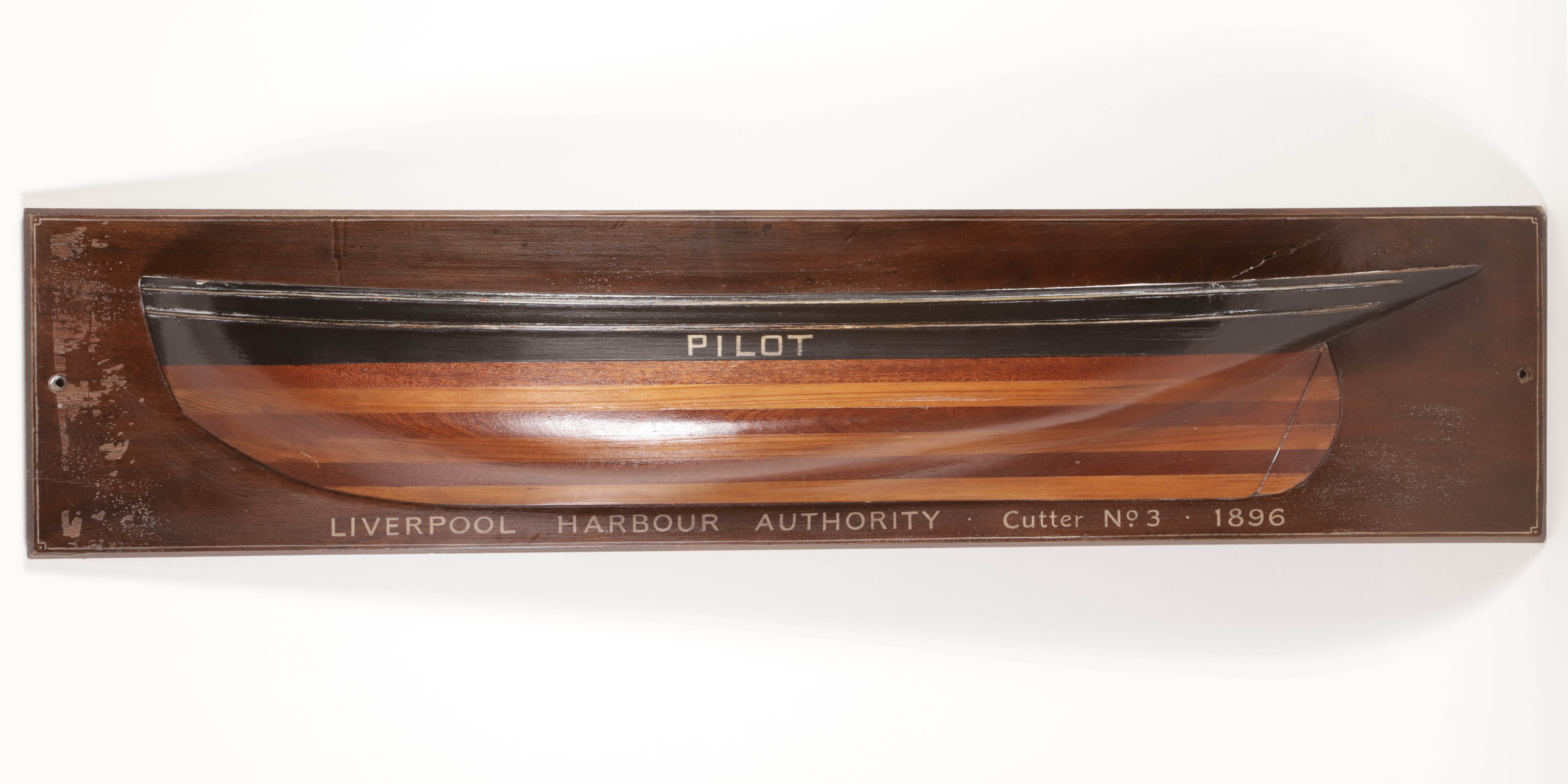 Half Hull Model of the Pilot Liverpool Harbour Authority Cutter No. 3 ...