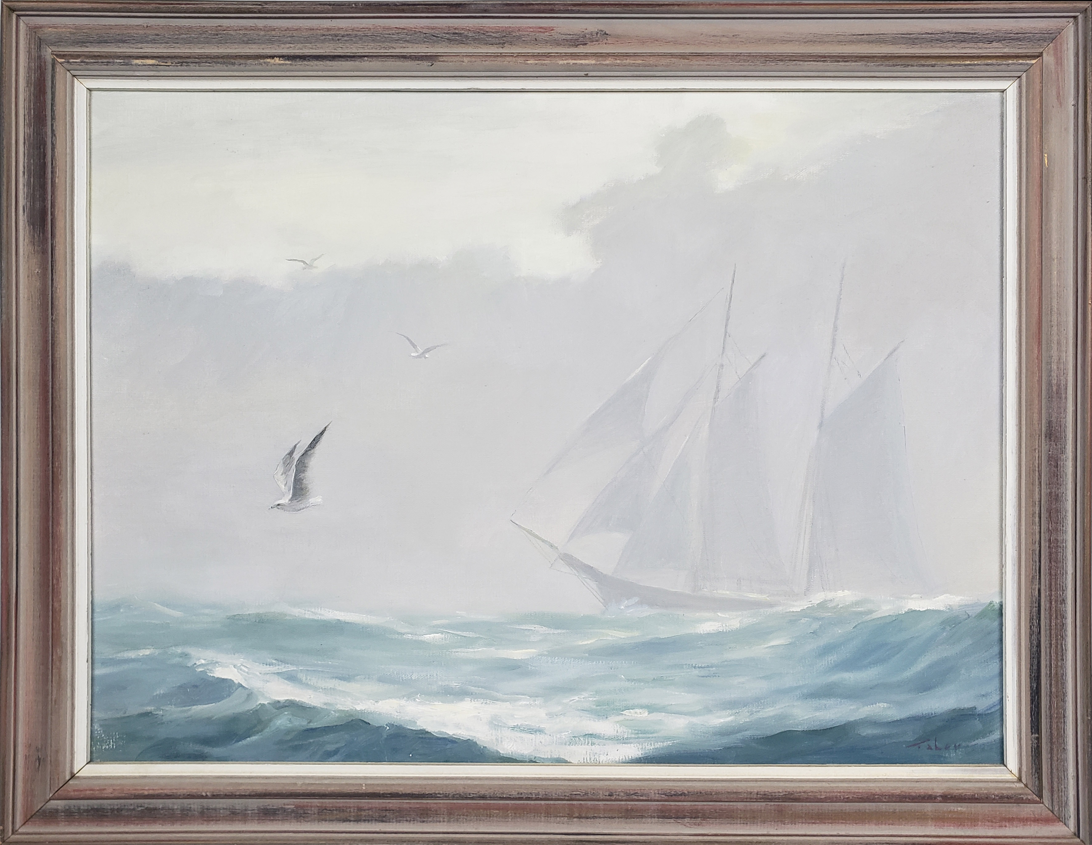 Gerald Taber Oil on Canvas Painting - Gerald Taber Oil on Canvas “In ...