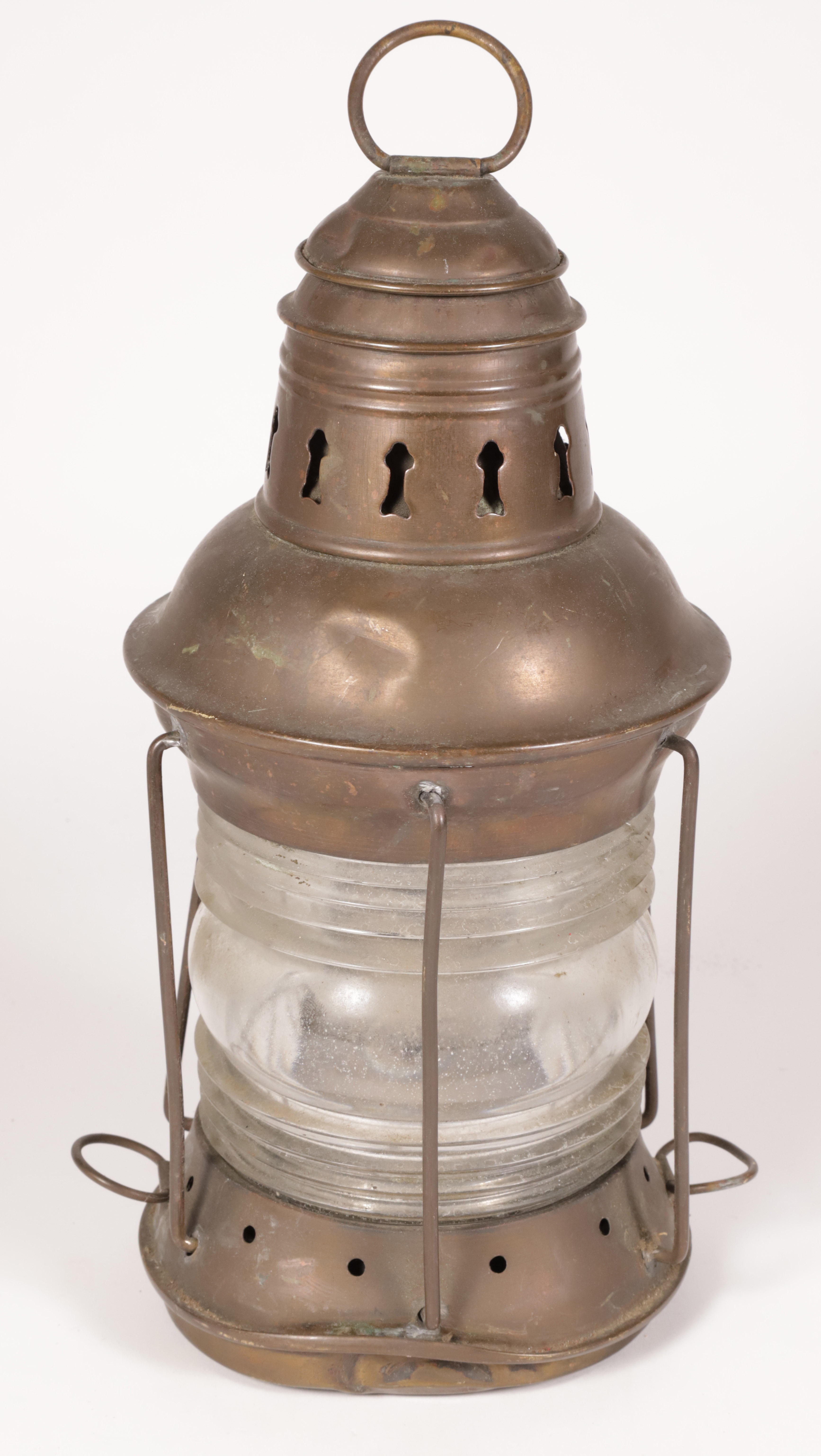 Brass Hanging Ship's Lantern - Brass Hanging Ship's Lantern - Rafael ...