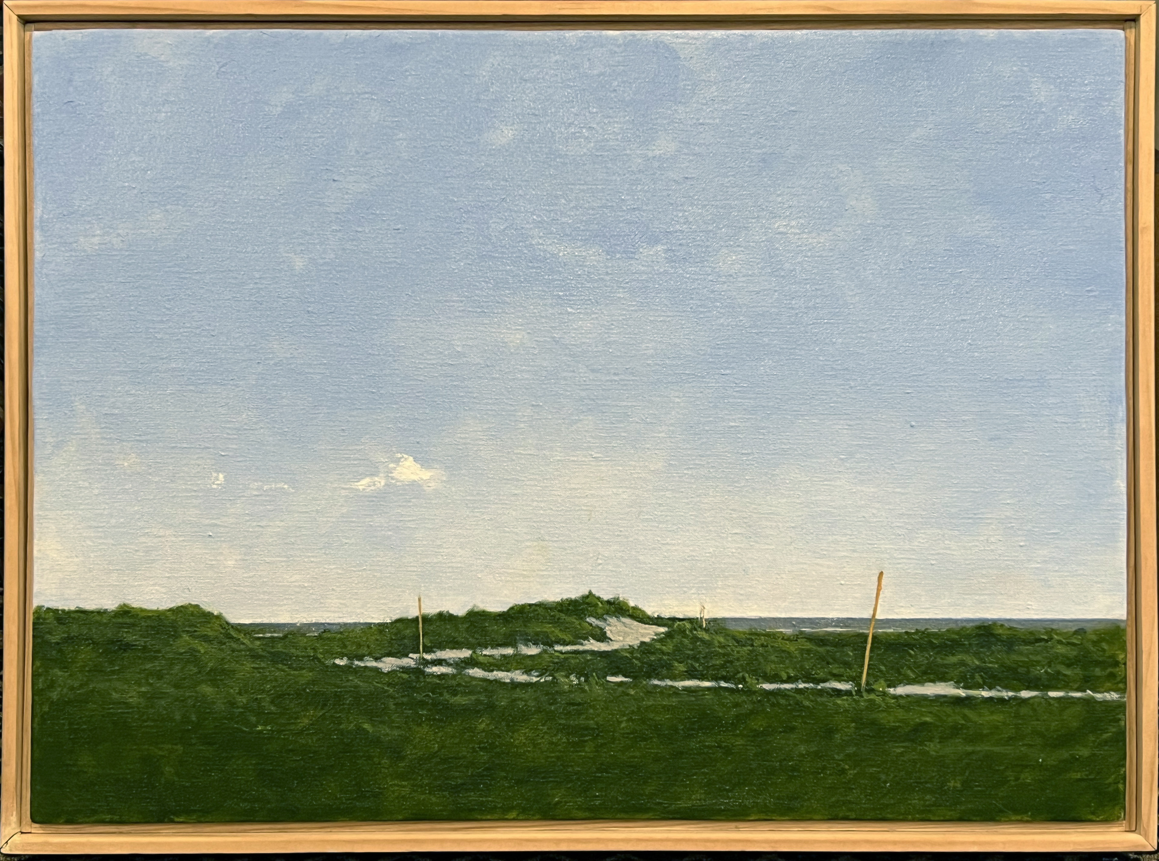 Kenneth Layman (American Contemporary) Oil on Linen "The Road Less ...