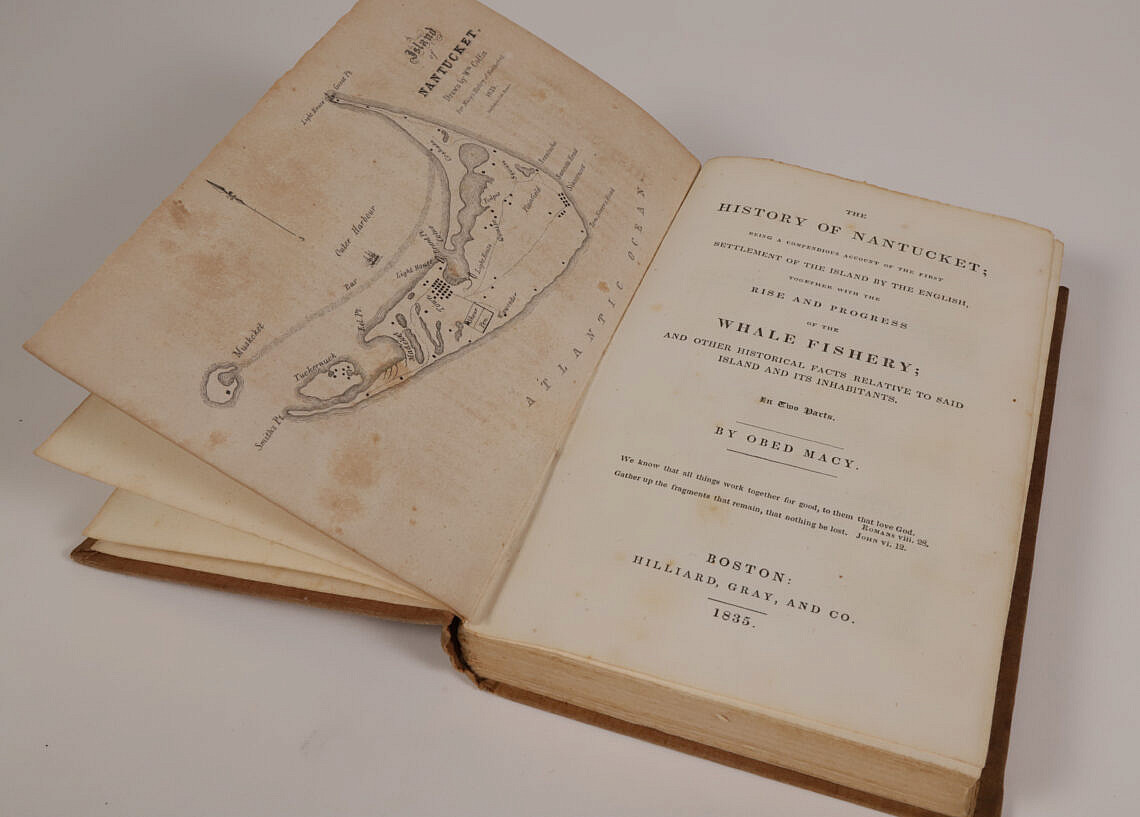 Obed Macy History of Nantucket 1835 - First Edition - Obed Macy ...